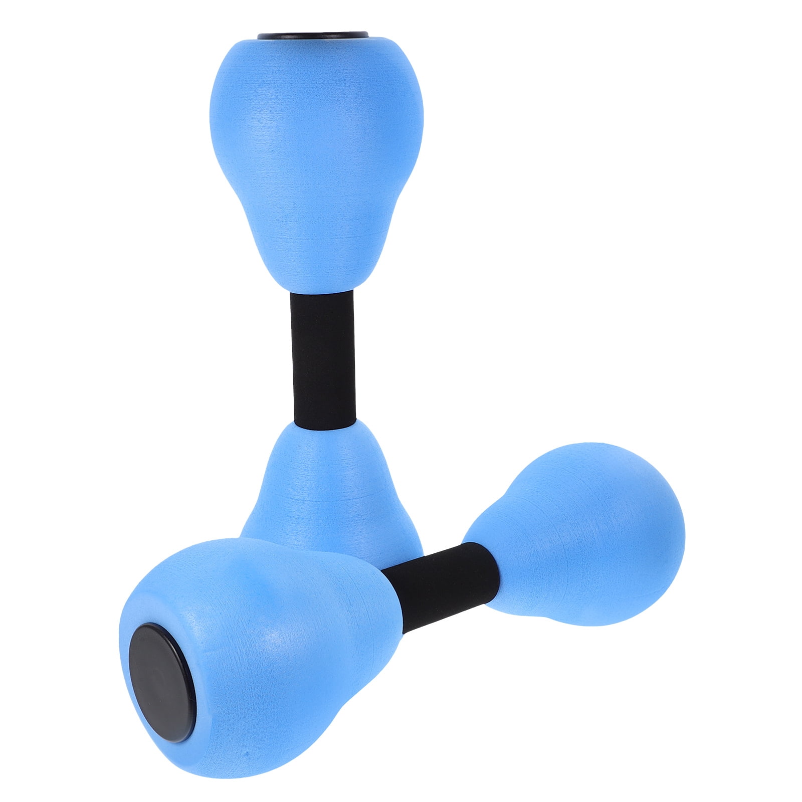 TABLZONE 2Pcs Aqua Dumbbells for Water Classes Blue Ergonomic Design ...