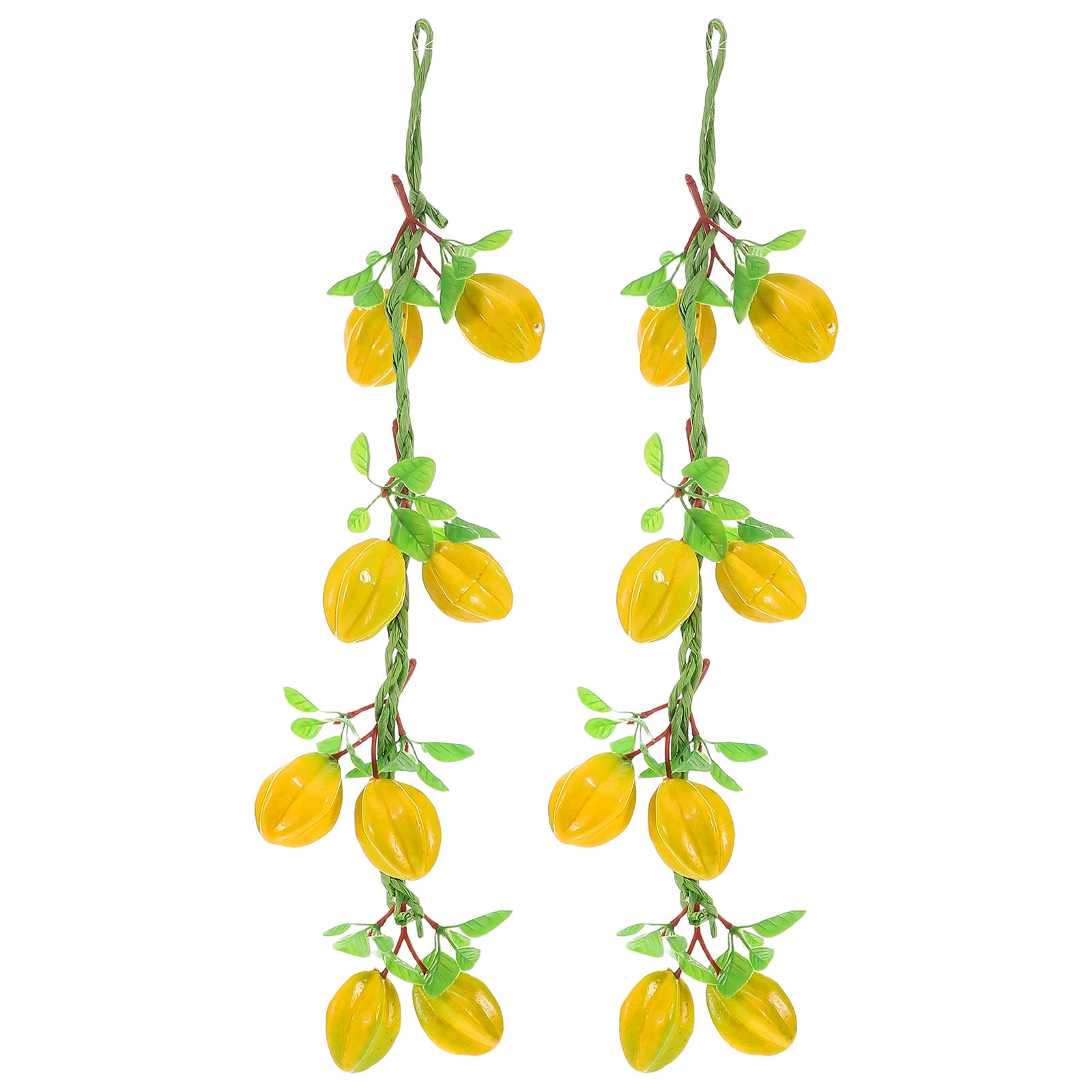 TABLZONE Artificial Greenery Vines Decorative Hanging Plants Yellow ...