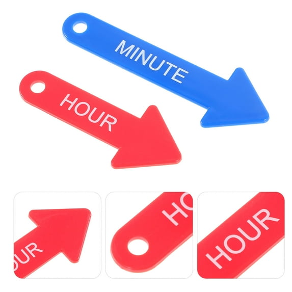 TABLZONE Plastic Clock Needles for DIY Projects Clock Parts 2Pcs ...