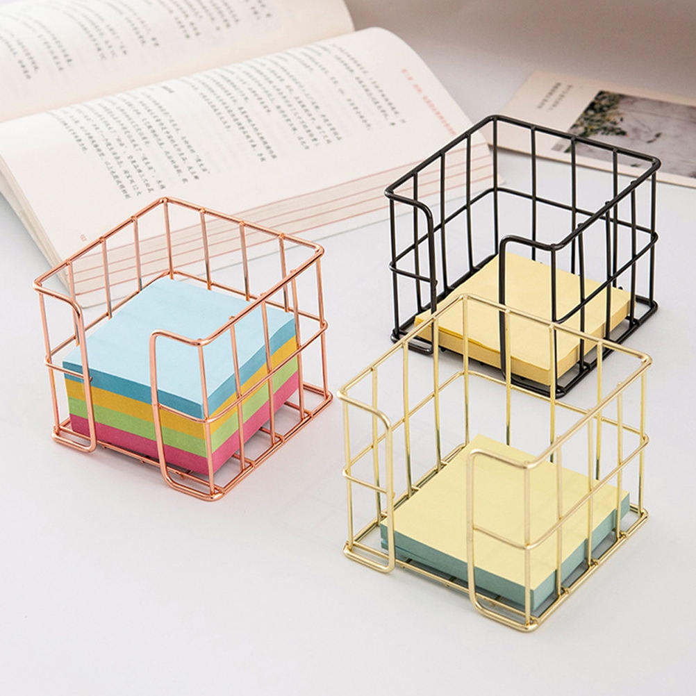 TABLZONE Desktop Note Holder Assorted Color Iron 3 Pcs - Walmart.com