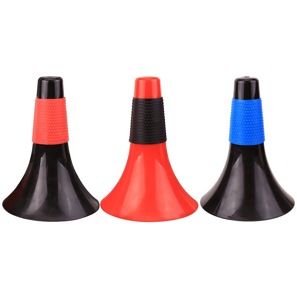 TABLZONE Outdoor Training Cones, 3-Pack Assorted Colors for Sports ...