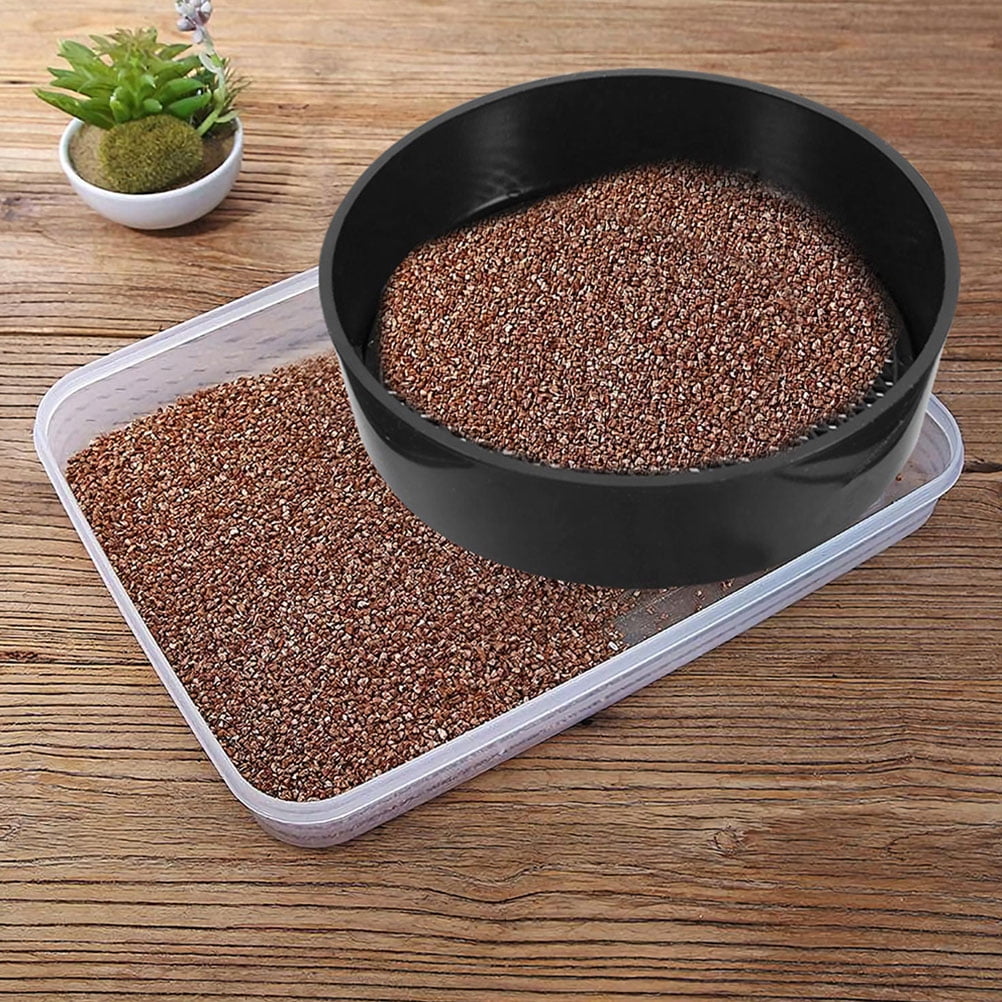 TABLZONE 3 Sets Beach Sand Scoop Black Plastic Sand Sieve For ...