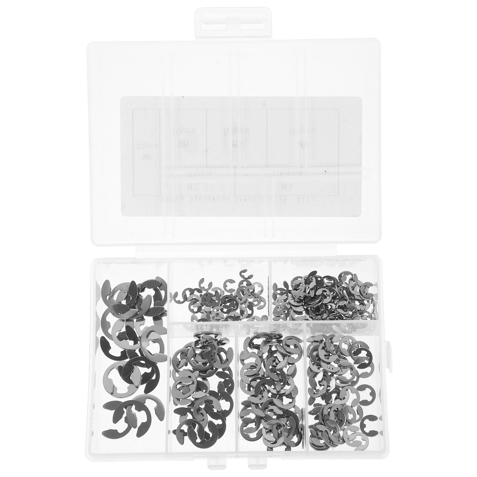 TABLZONE Stainless Steel Retaining Assortment 300 Pcs Hardware ...