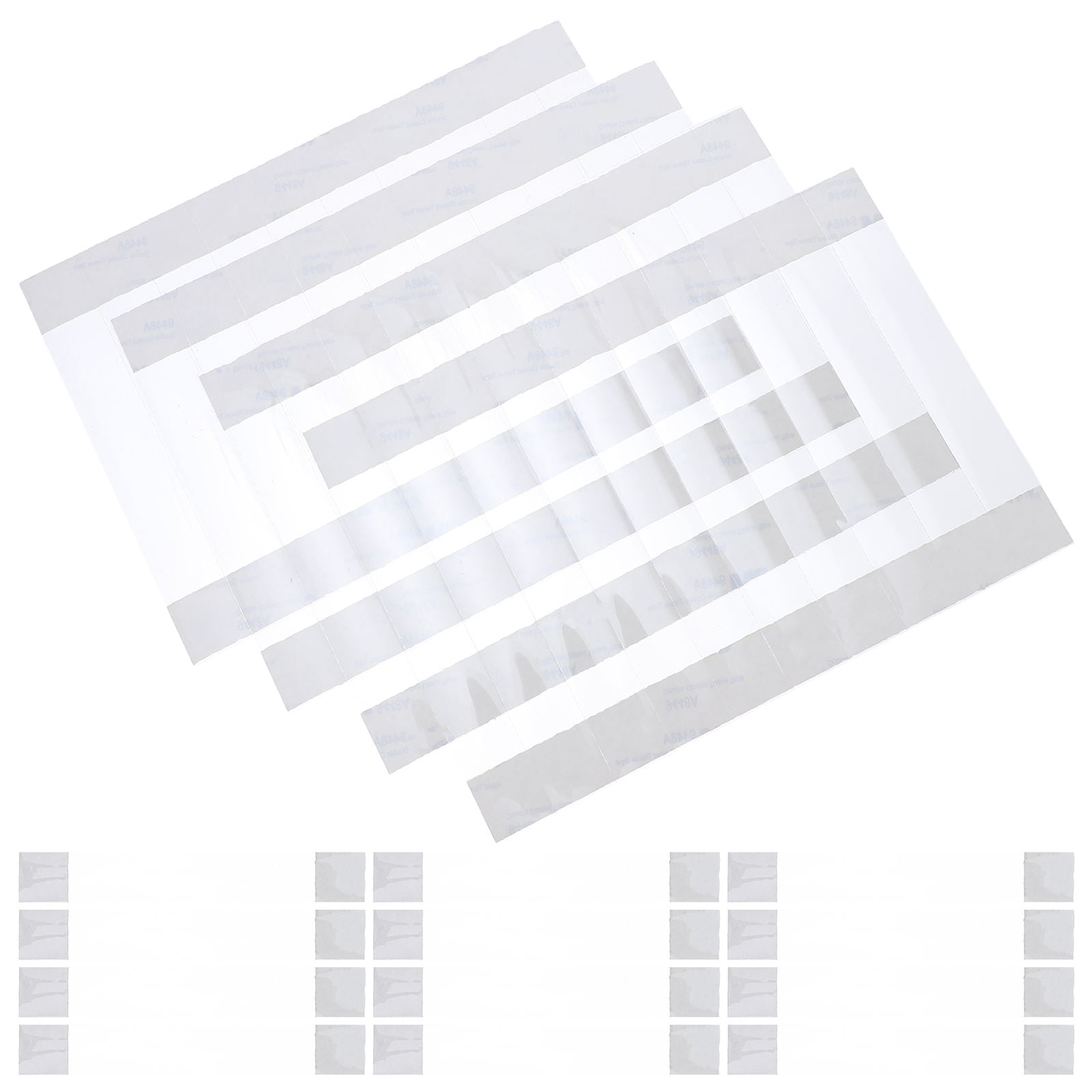 TABLZONE Garage Sale Supplies Adhesive Transparent Plastic 300Pcs ...