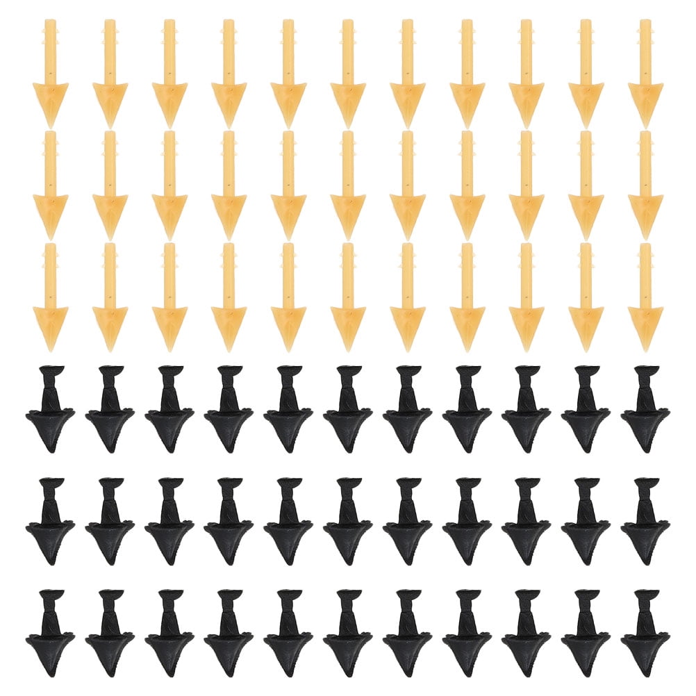 TABLZONE 300pcs Assorted Color Chick Beak Craft Inserts Plastic ...