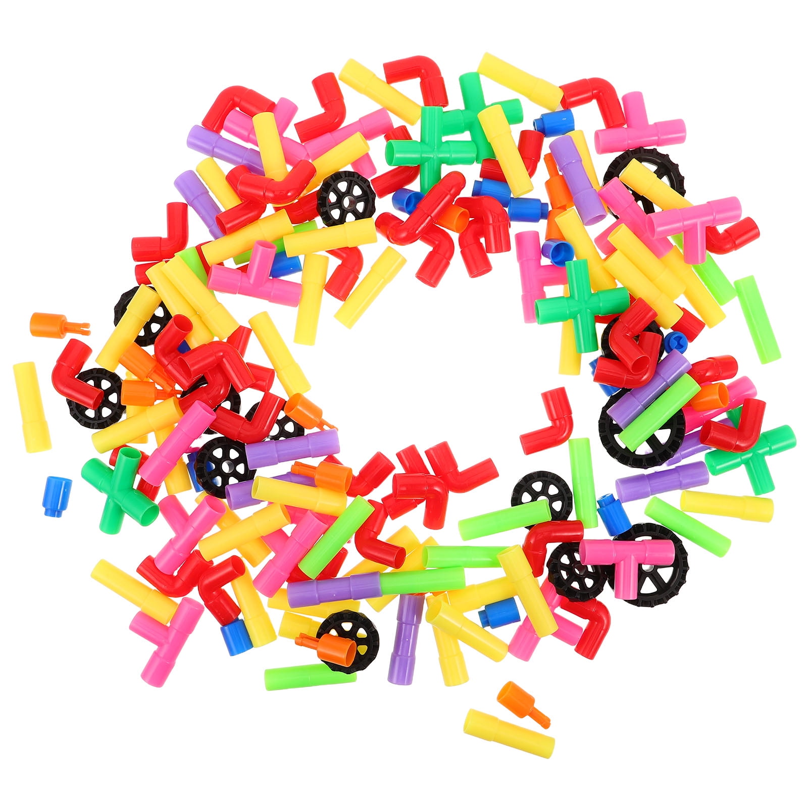 TABLZONE 302 Pieces Educational Tubular Pipes Building Blocks For Kids ...