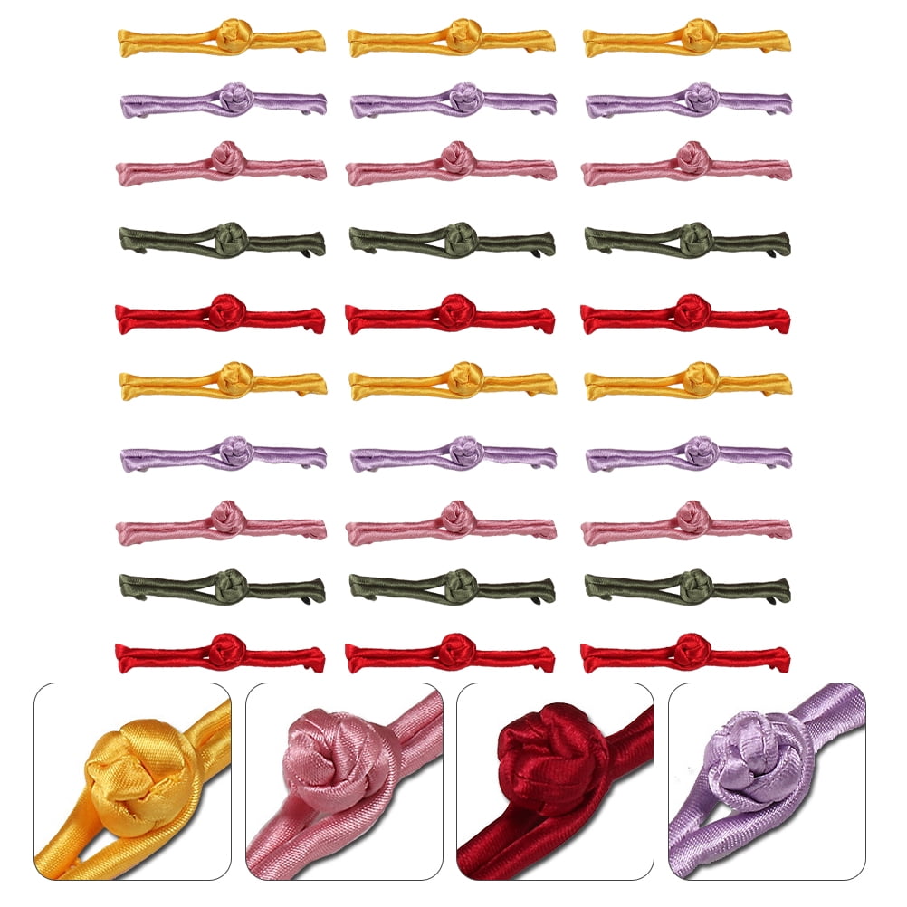 TABLZONE Fastening Chinese Suit Buttons 30Pcs - Walmart.com