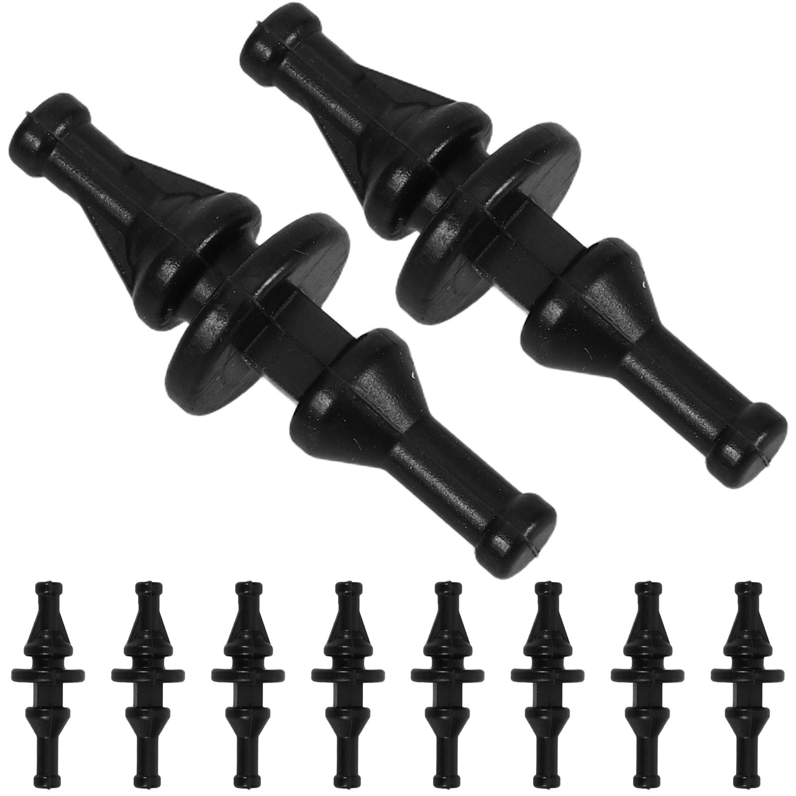 TABLZONE 30pcs PC Cooling Screws Computer Case Fasteners Black Silicone ...