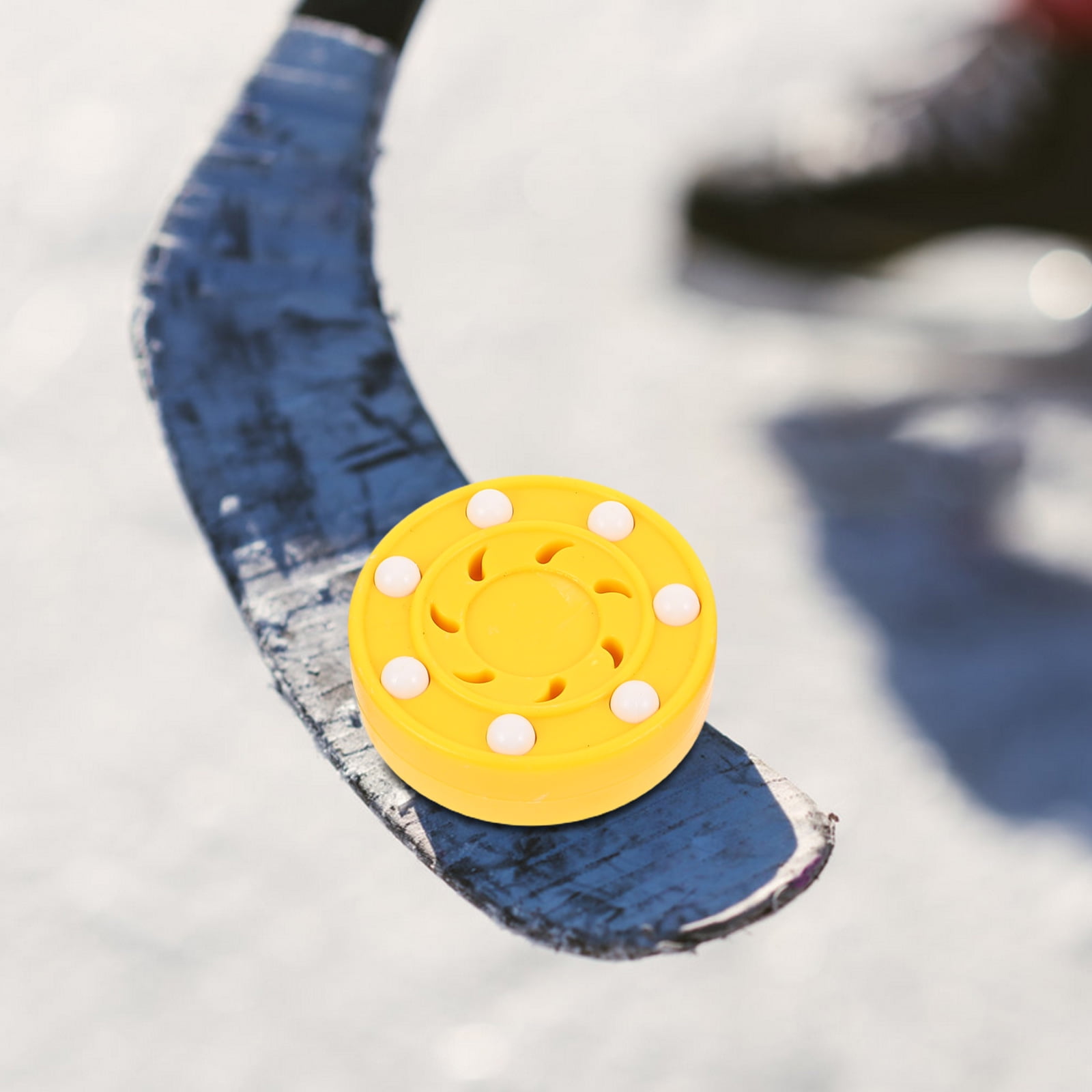 TABLZONE 3Pcs Ice Hockey Pucks Assorted Color Durable Street Hockey ...