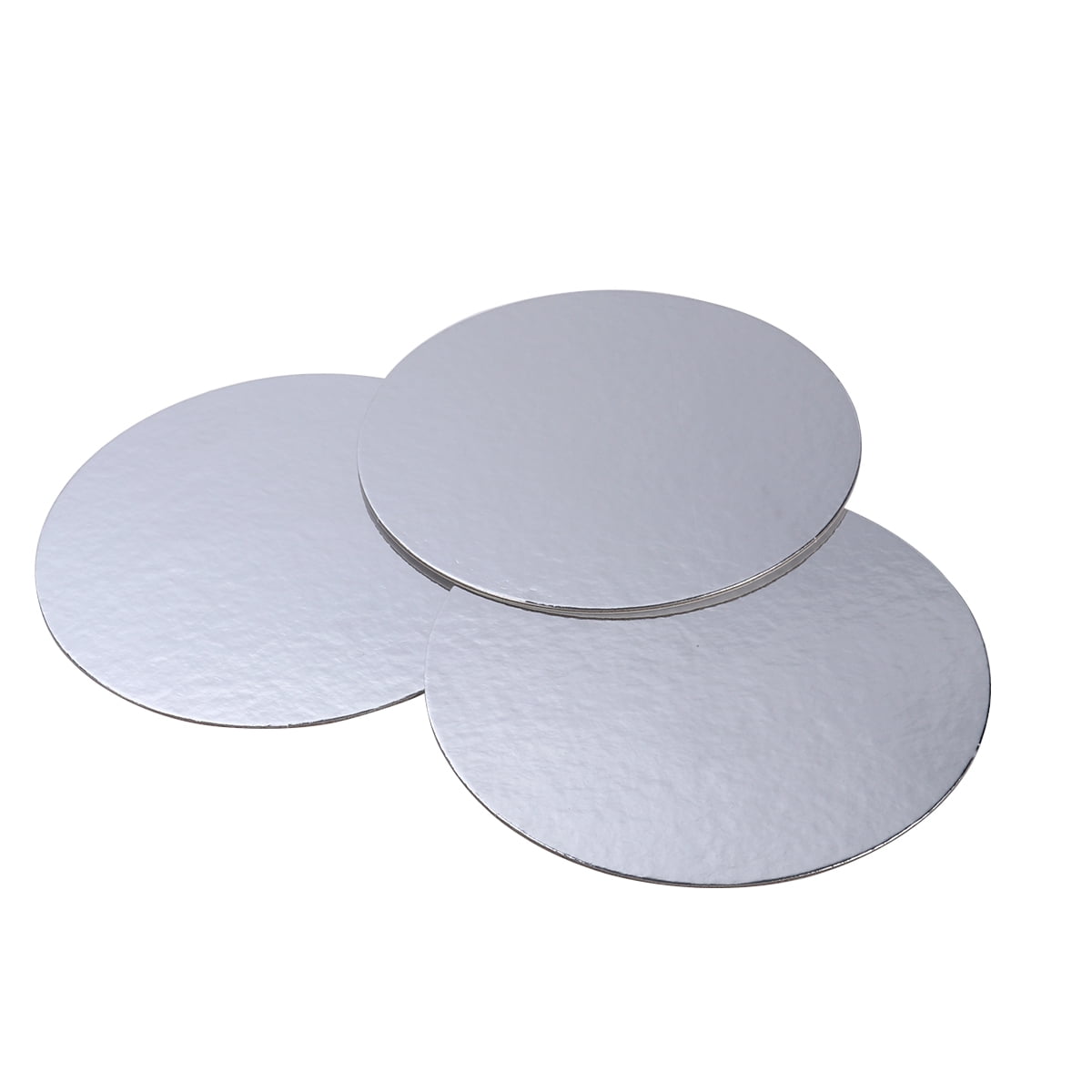 TABLZONE 3Pcs Plated Silver Cake Base Paper Pads Ideal for Cake ...