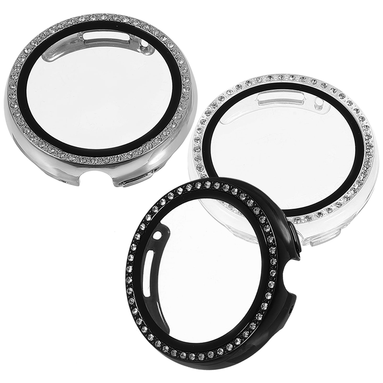 TABLZONE 3Pcs Smartwatch Protective Watch Case Assorted Colors Scratch ...