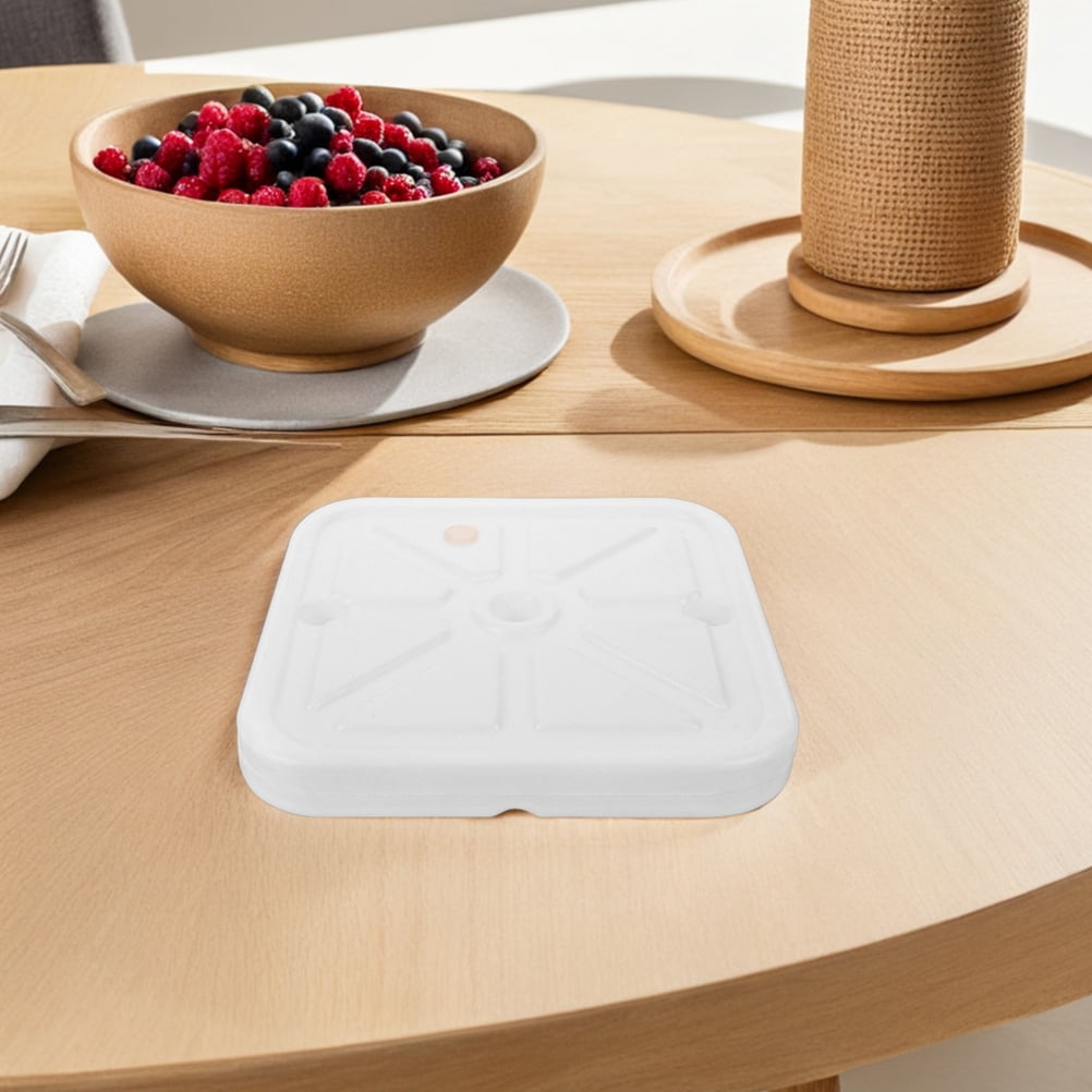 TABLZONE 3Pcs White Plastic Base For Flag Outdoor Flag Holder Event ...