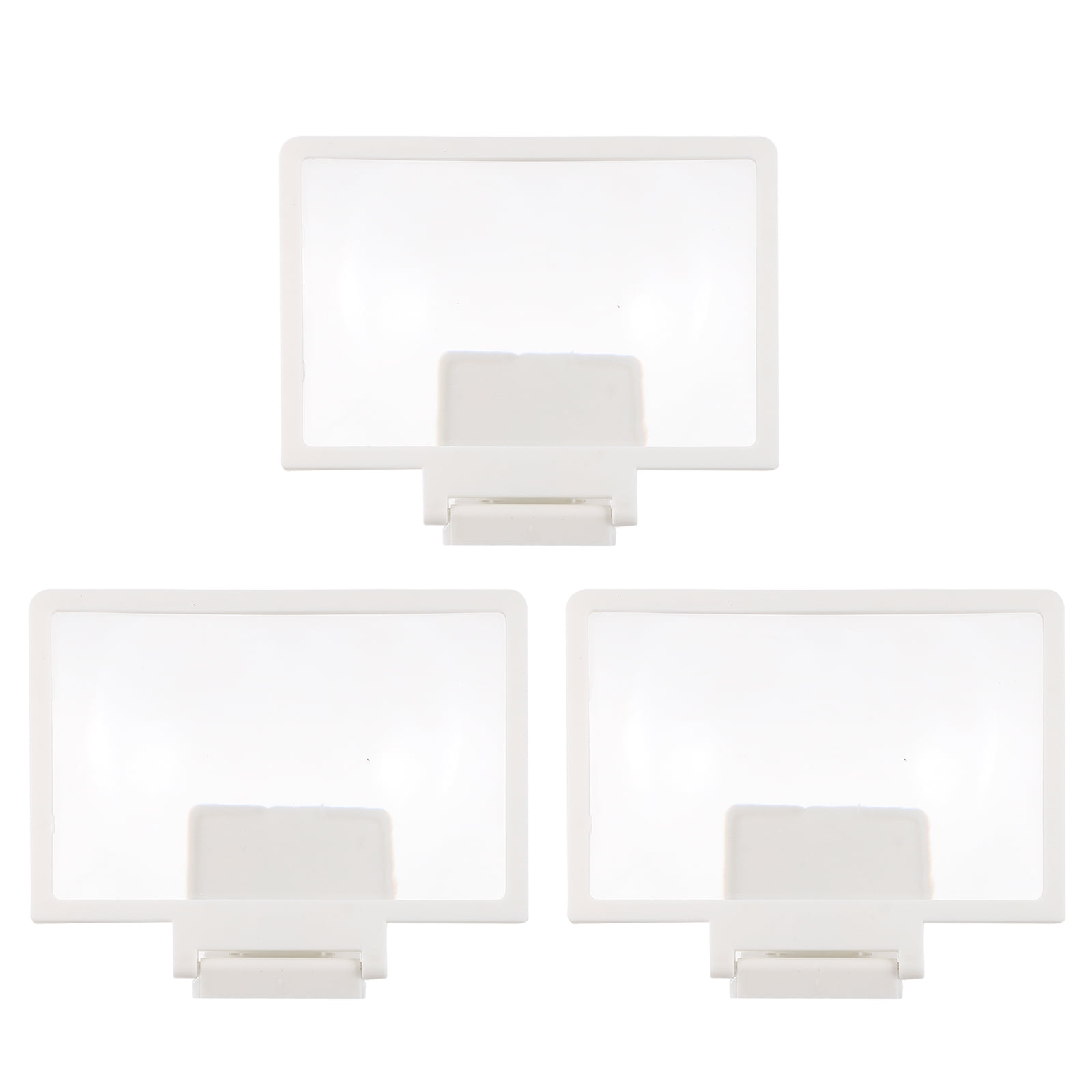 TABLZONE 3Set Phone Magnifier White Anti-loss of Vision for Indoor Use ...
