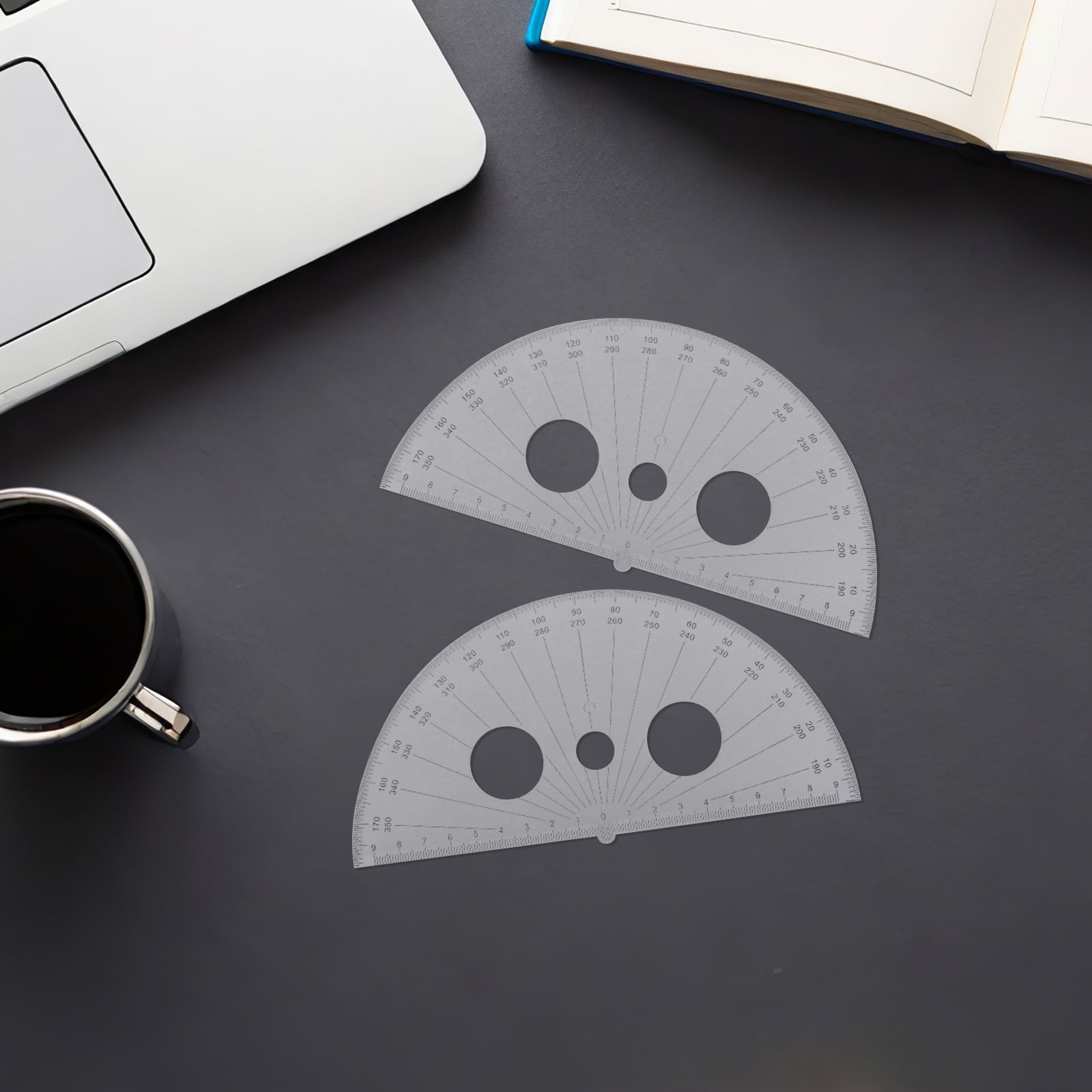 TABLZONE 3pcs Professional Protractor Multi Functional Angle Tool for ...