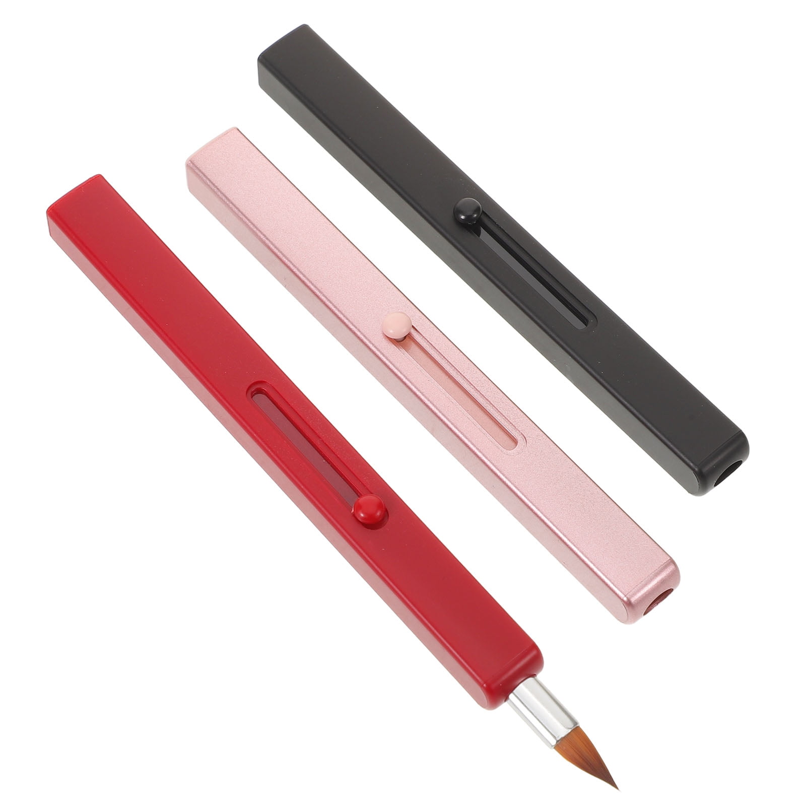 TABLZONE 3pcs Small Lip Applicator for Lipstick Brush Retractable with ...