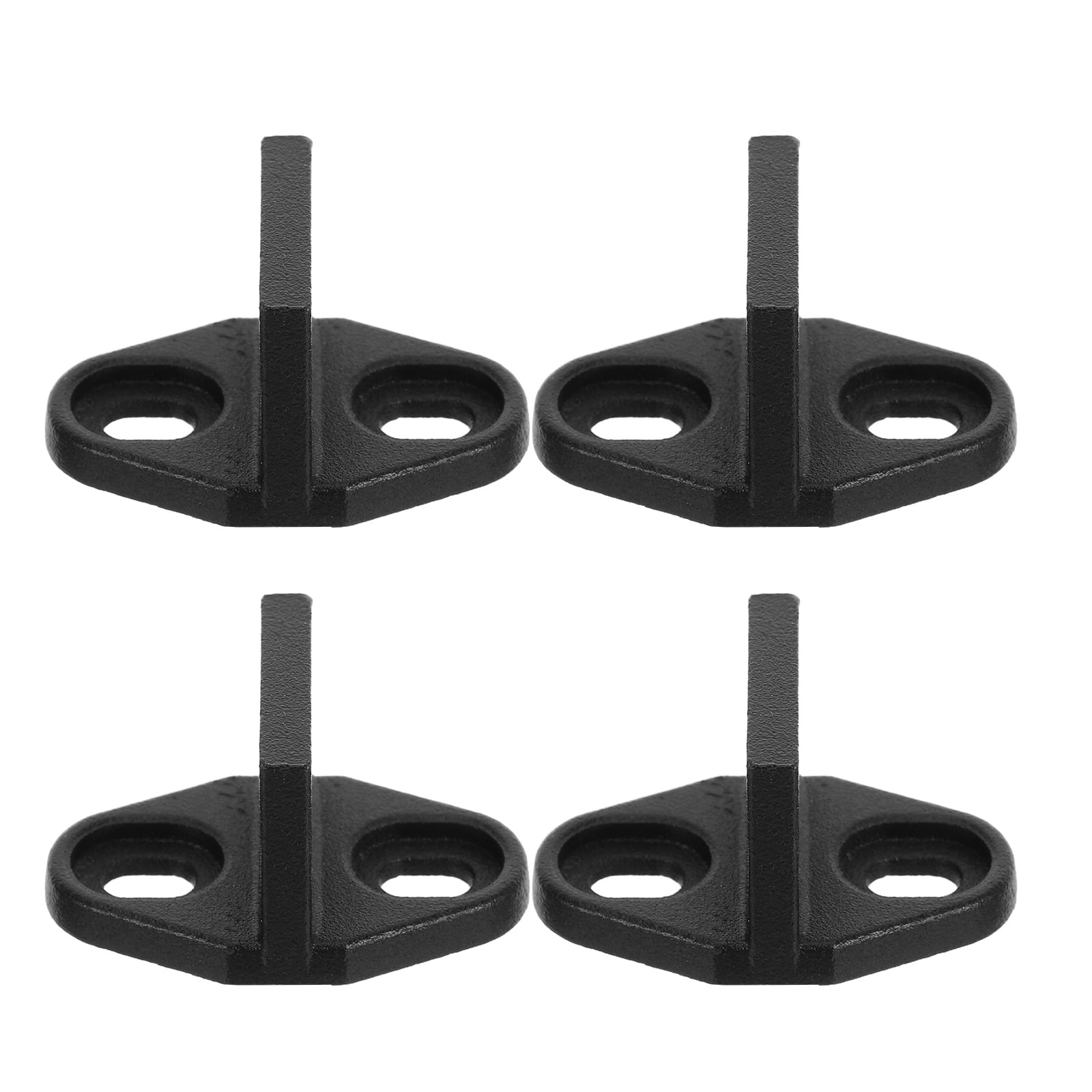 TABLZONE Durable Black Iron Barn Door Guide for Easy Installation and ...