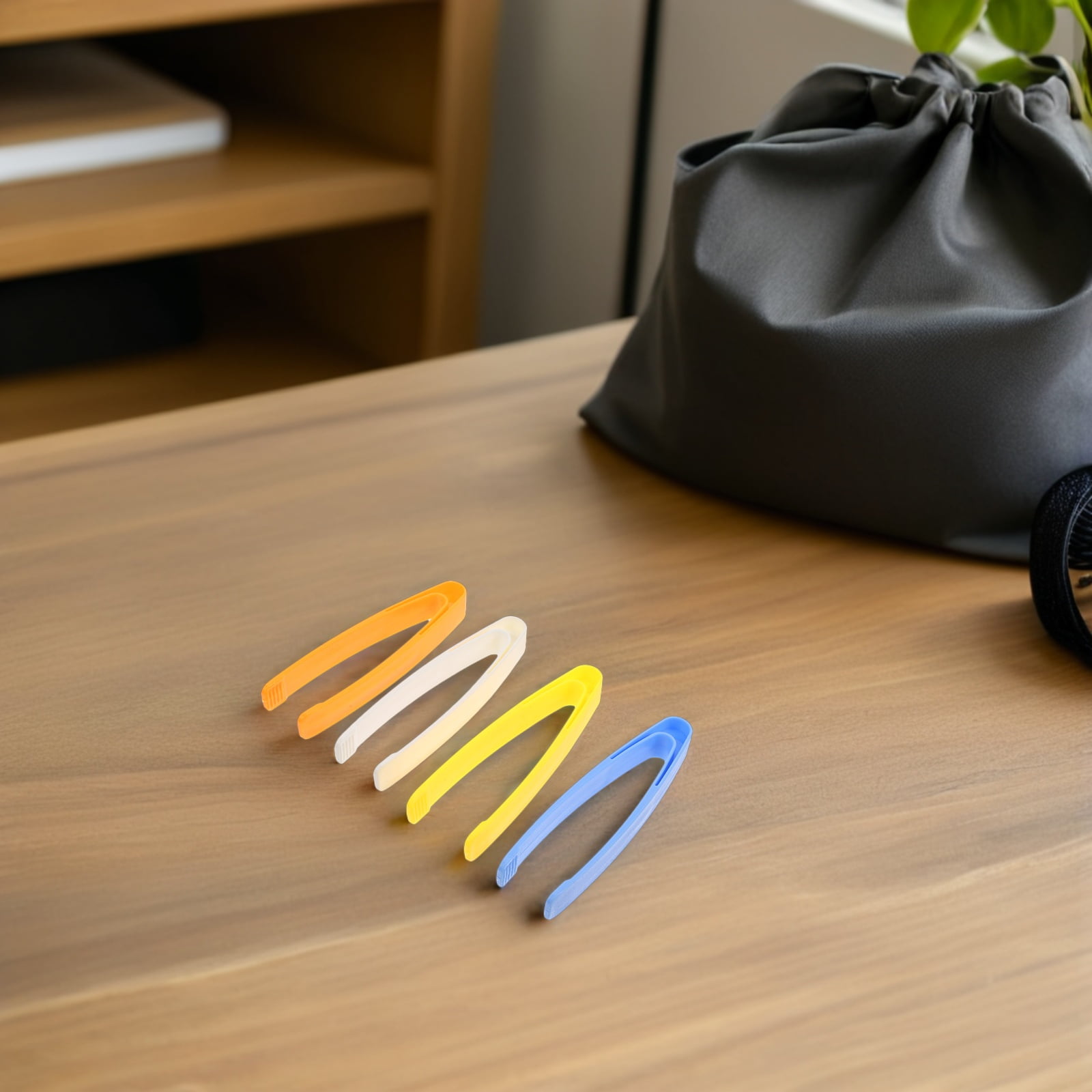 TABLZONE 40Pcs Versatile Plastic Tweezers Assorted Color for Camping ...