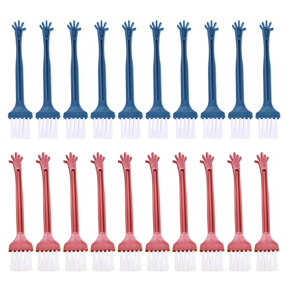 TABLZONE 40pcs Five-finger Shape PC Duster Assorted Color Cleaning Tool ...