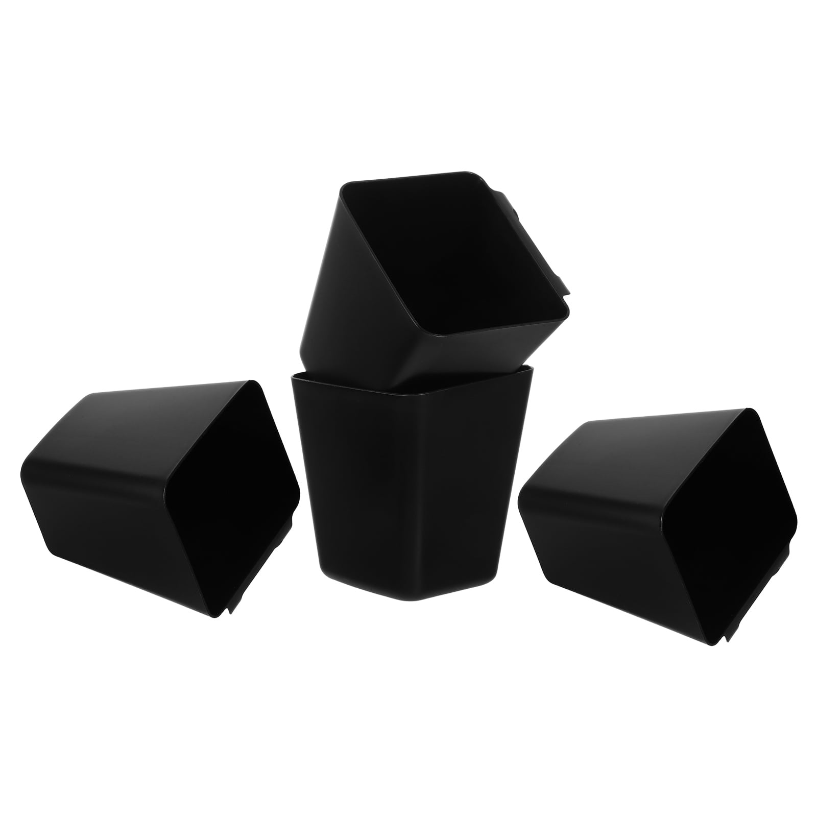 TABLZONE 4Pcs Black Plastic Hanging Basket for Mobile Storage at Home ...