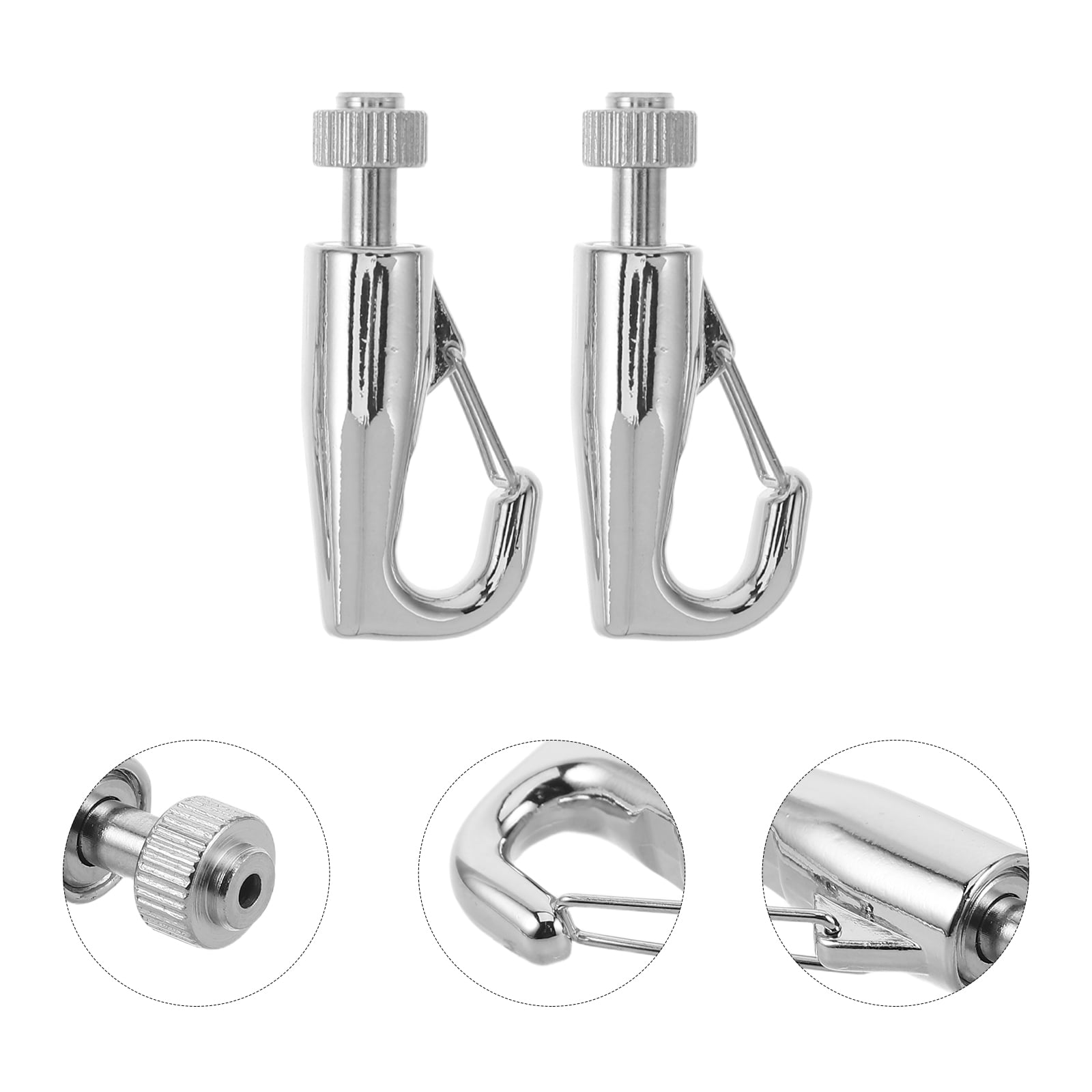 TABLZONE 4Pcs Compact Stainless Steel Cable Hanging Hooks for Frames ...