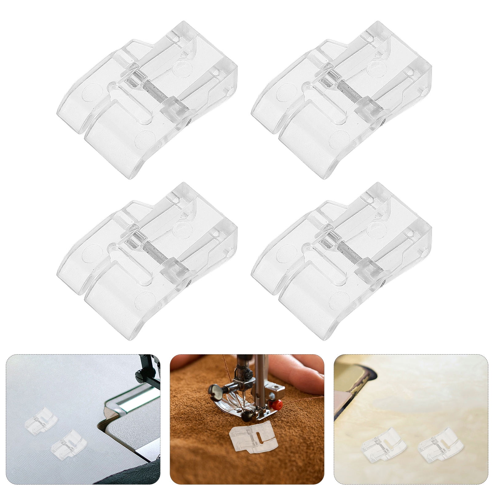 TABLZONE 4Pcs Sewing Machine Presser Foot Replacement with Durable ...
