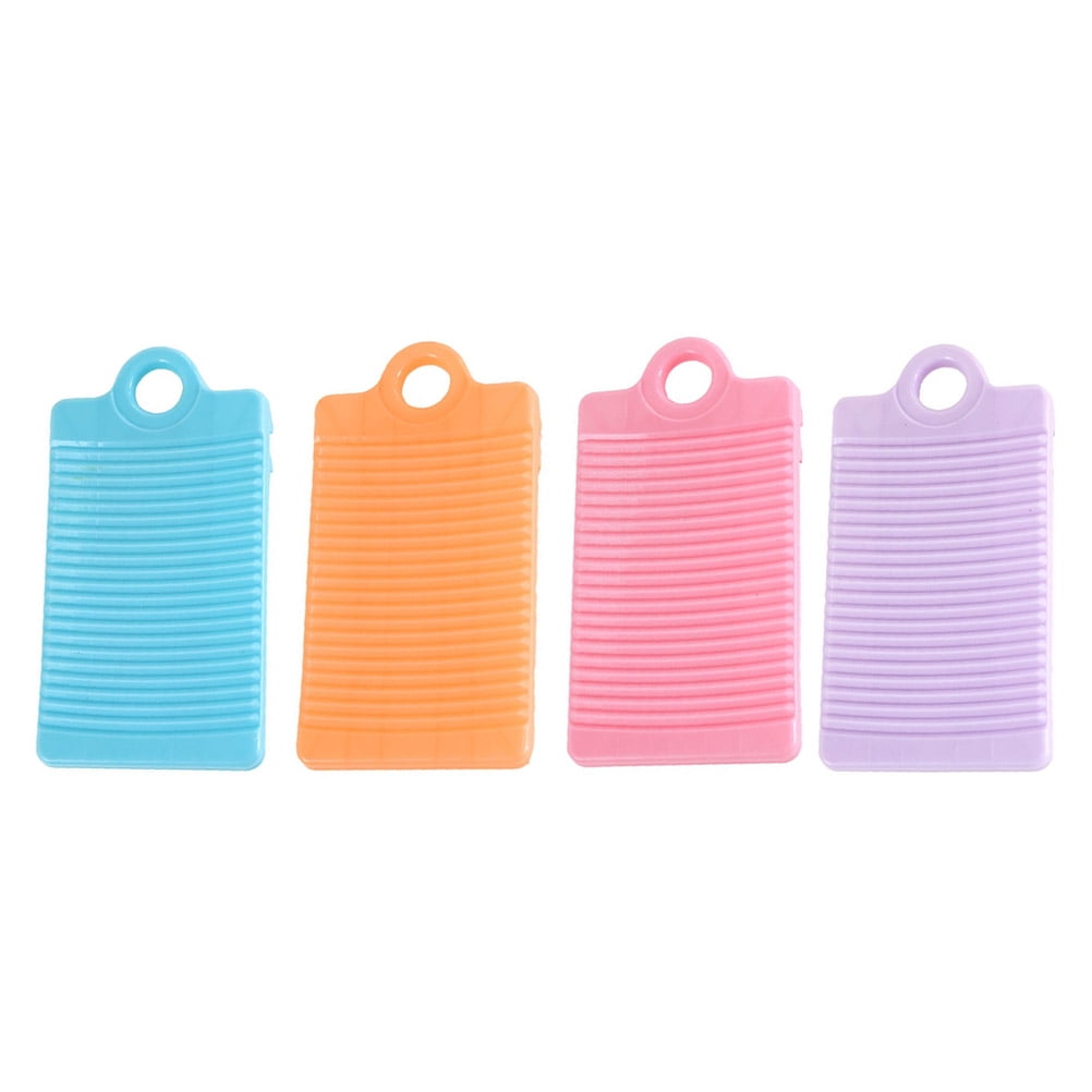 TABLZONE 4Pcs Hand Washing Board Portable Washboard for Outdoor ...