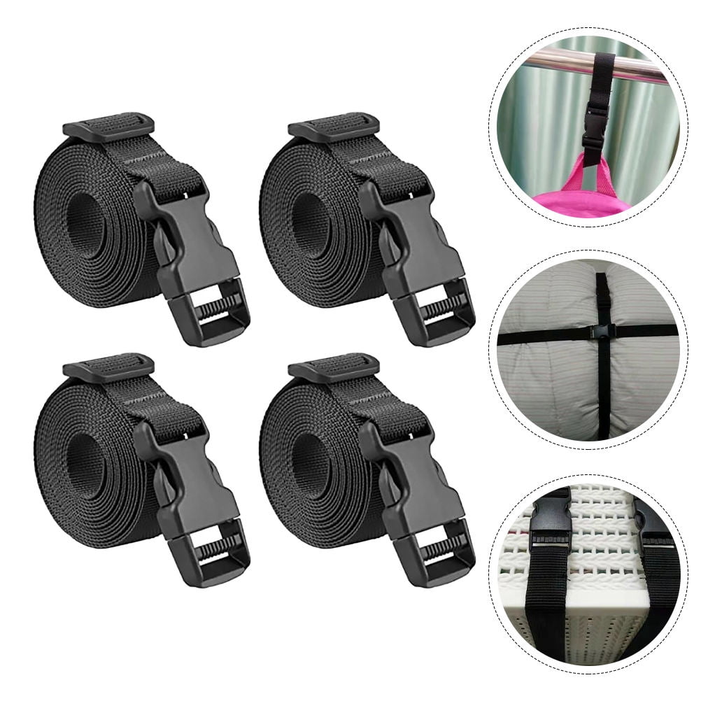 TABLZONE 4Pcs Luggage Straps Nylon Adjustable Buckle Closure Secures ...