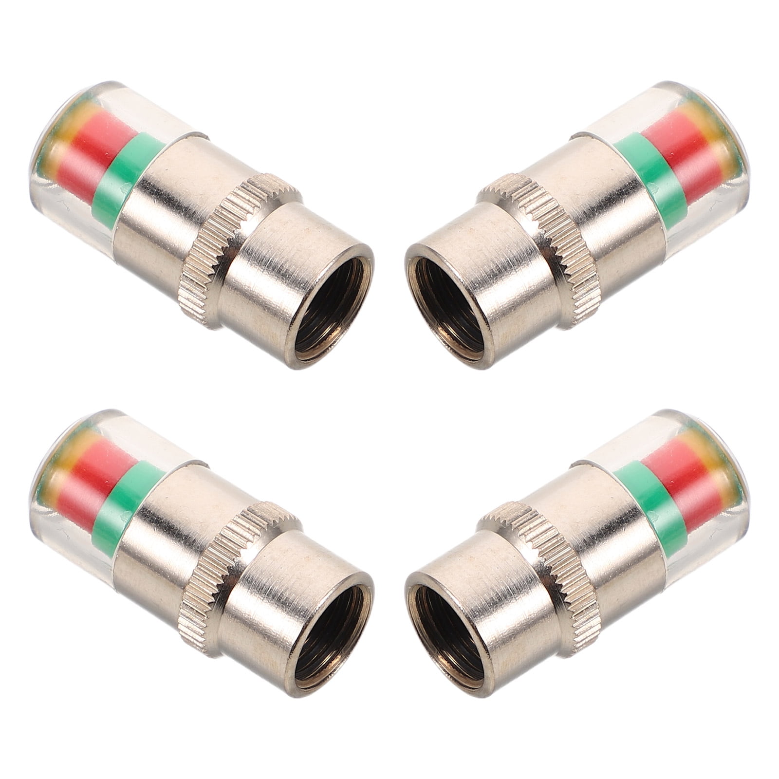 TABLZONE Car Tire Valve Caps Assorted Color Copper Plastic Alloy for ...