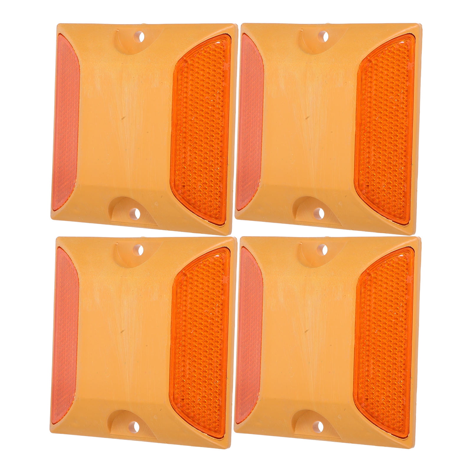 TABLZONE 4pcs Pavement Markers Reflectors Multi High Reflectivity for ...