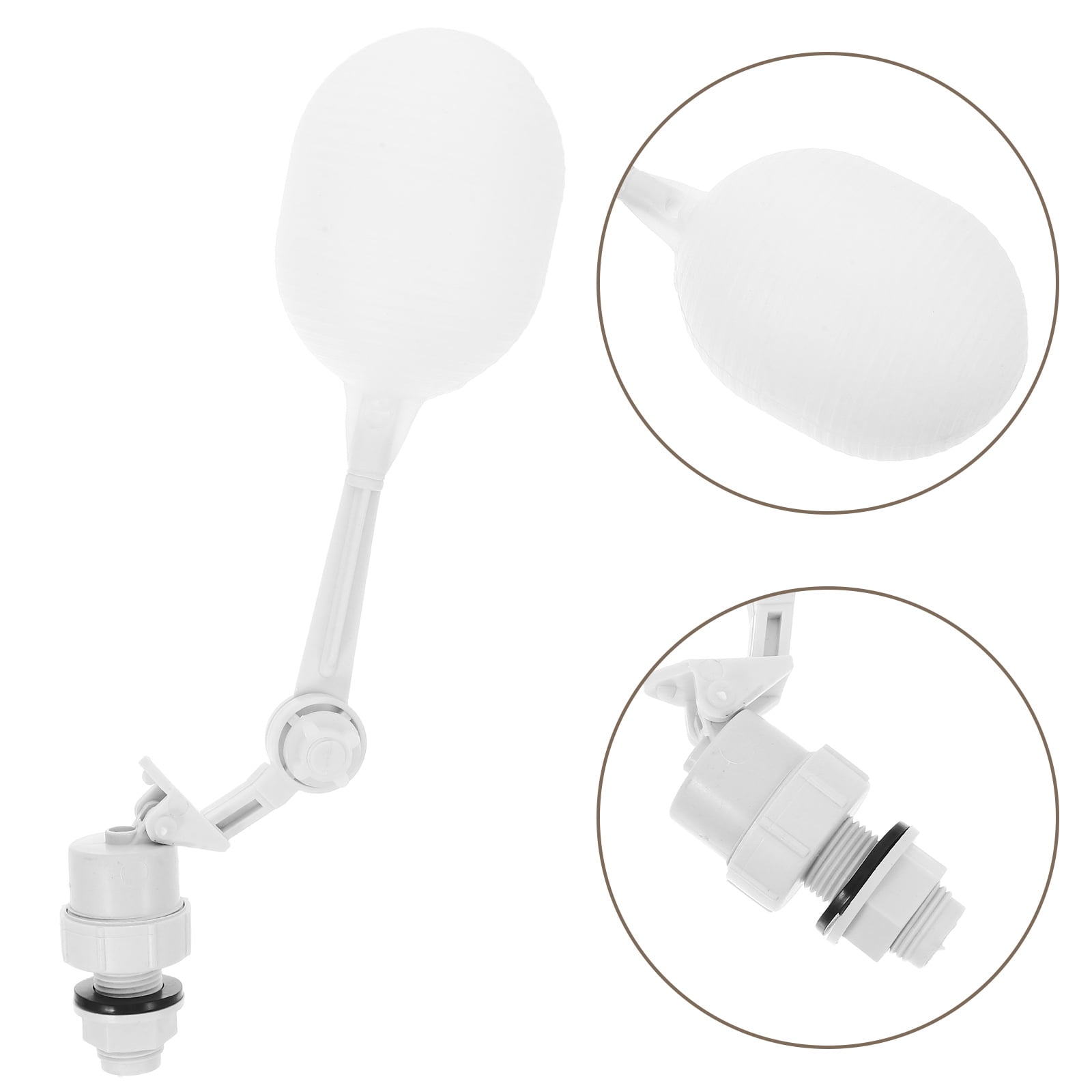 TABLZONE Small Vertical Float Valve Float Ball Valve Plastic 4Pcs ...