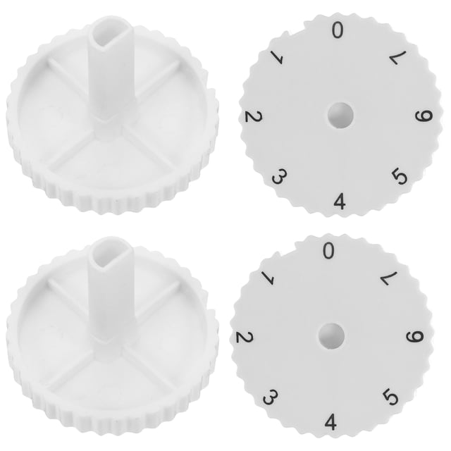 TABLZONE Refrigerator Temp Controller Dial ABS White Easy to Adjust ...