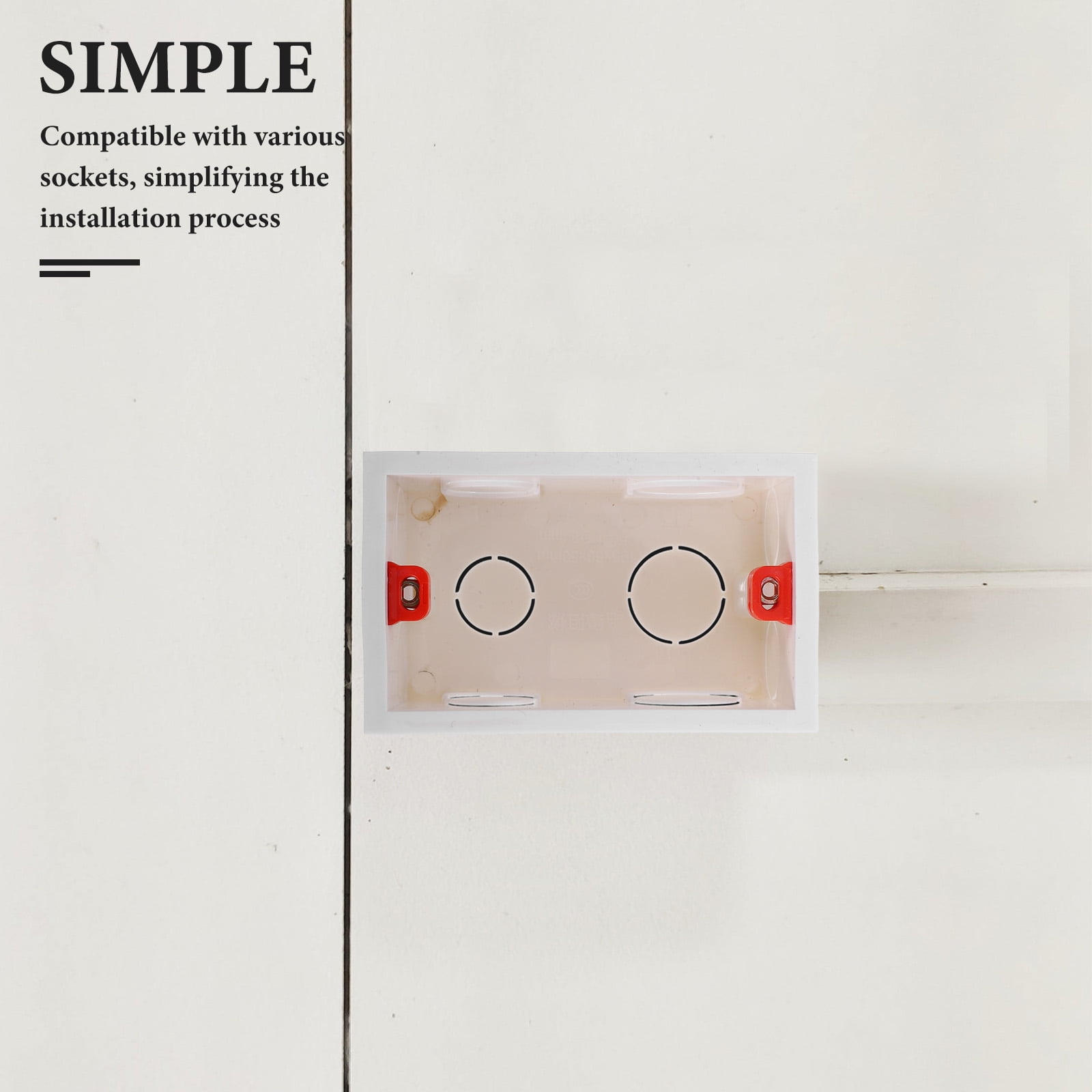 TABLZONE 5 Pcs Flush Mount Modular Switch Box For Electrical ...