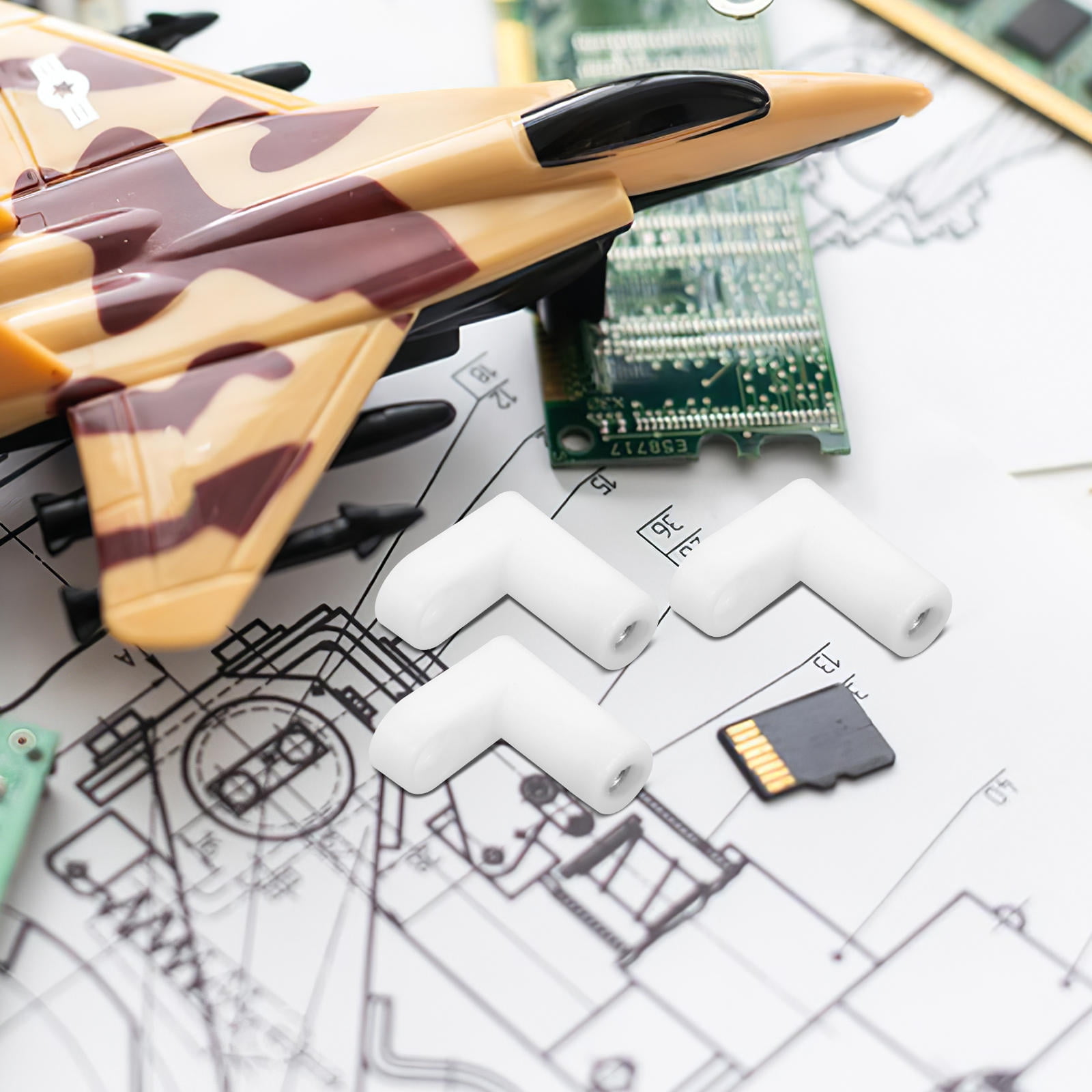 TABLZONE 50Pack PCB Support Spacers For Electronic Projects Made Of ...