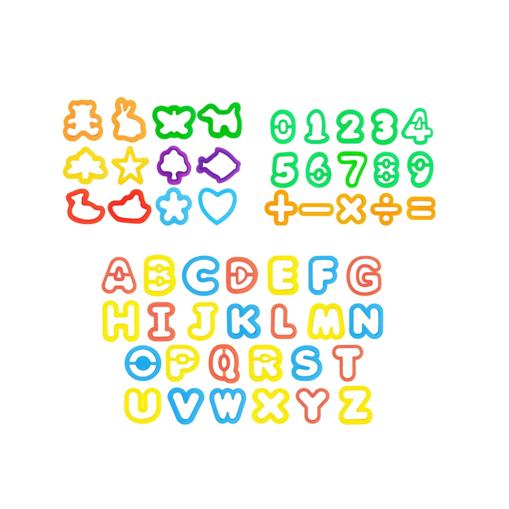 TABLZONE 53Pcs DIY Clay Model Tool Kit with Assorted Color Molds for ...