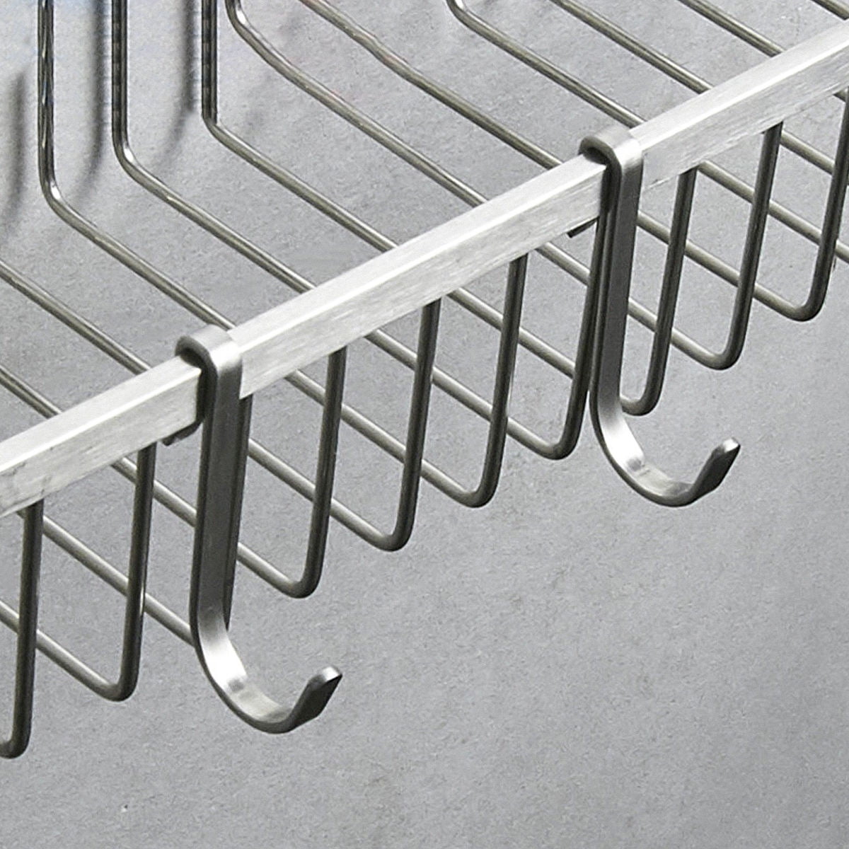 TABLZONE 5Pack Pantry Organizer Storage Rack Silver 201 Stainless Steel ...