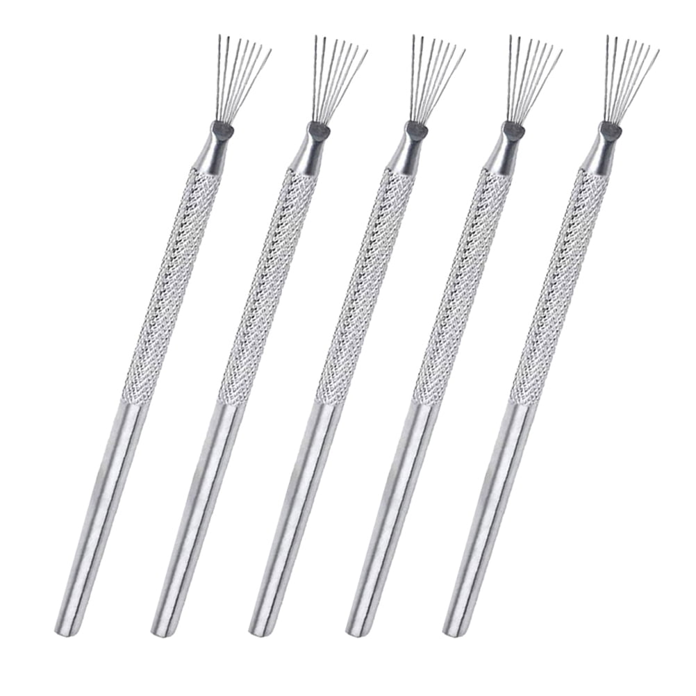 TABLZONE 5Pcs Clay Sculpture Tool Set with Stainless Steel Needles for ...