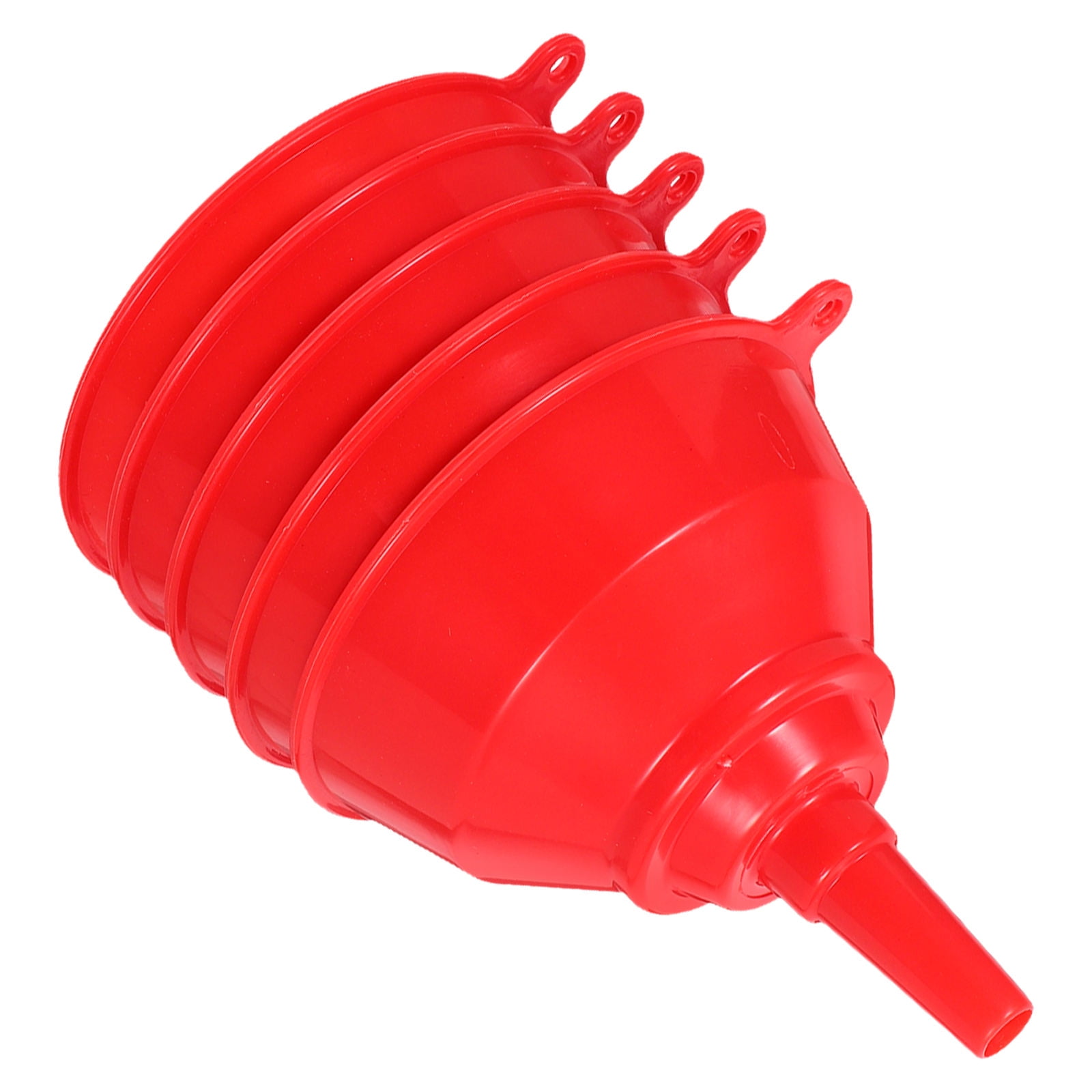 TABLZONE Red Wide Mouth Funnel for Mess-Free Oil Transfers 5Pcs ...