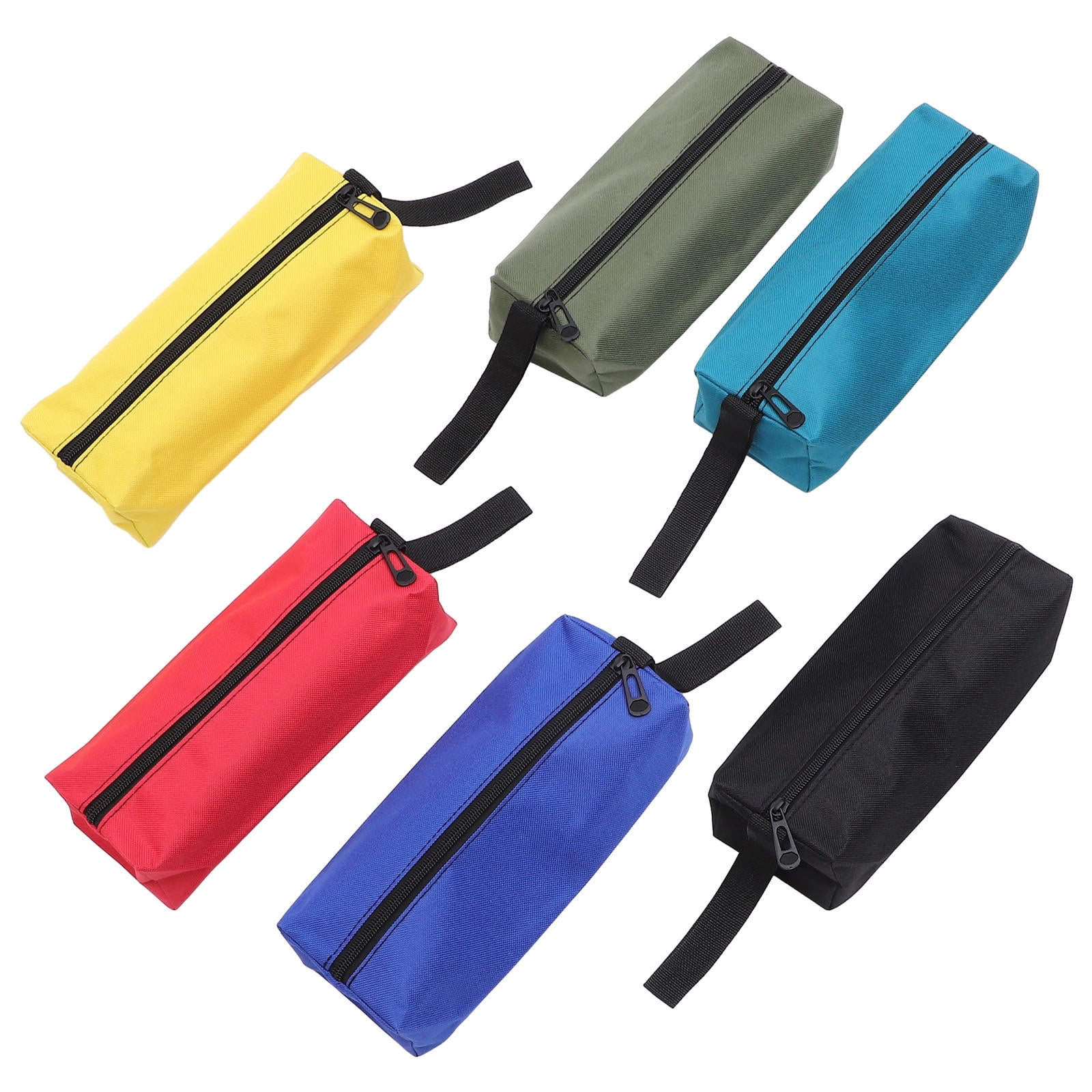 TABLZONE 6-Pack Tool Bags with Zippered Storage Pouches, Portable Multi ...