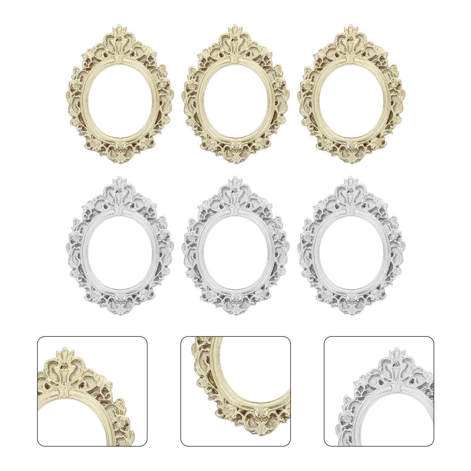 TABLZONE Clear Picture Frame Photo Frame Resin Home Decor Makeup Shop ...