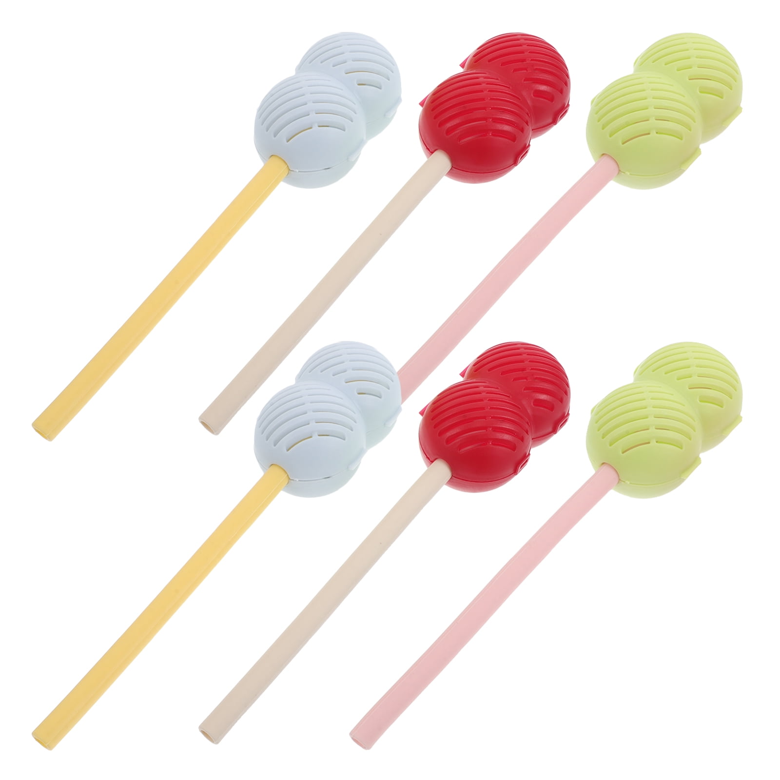 TABLZONE Plastic Tea Strainer Wand Assorted Colors for Versatile Home ...
