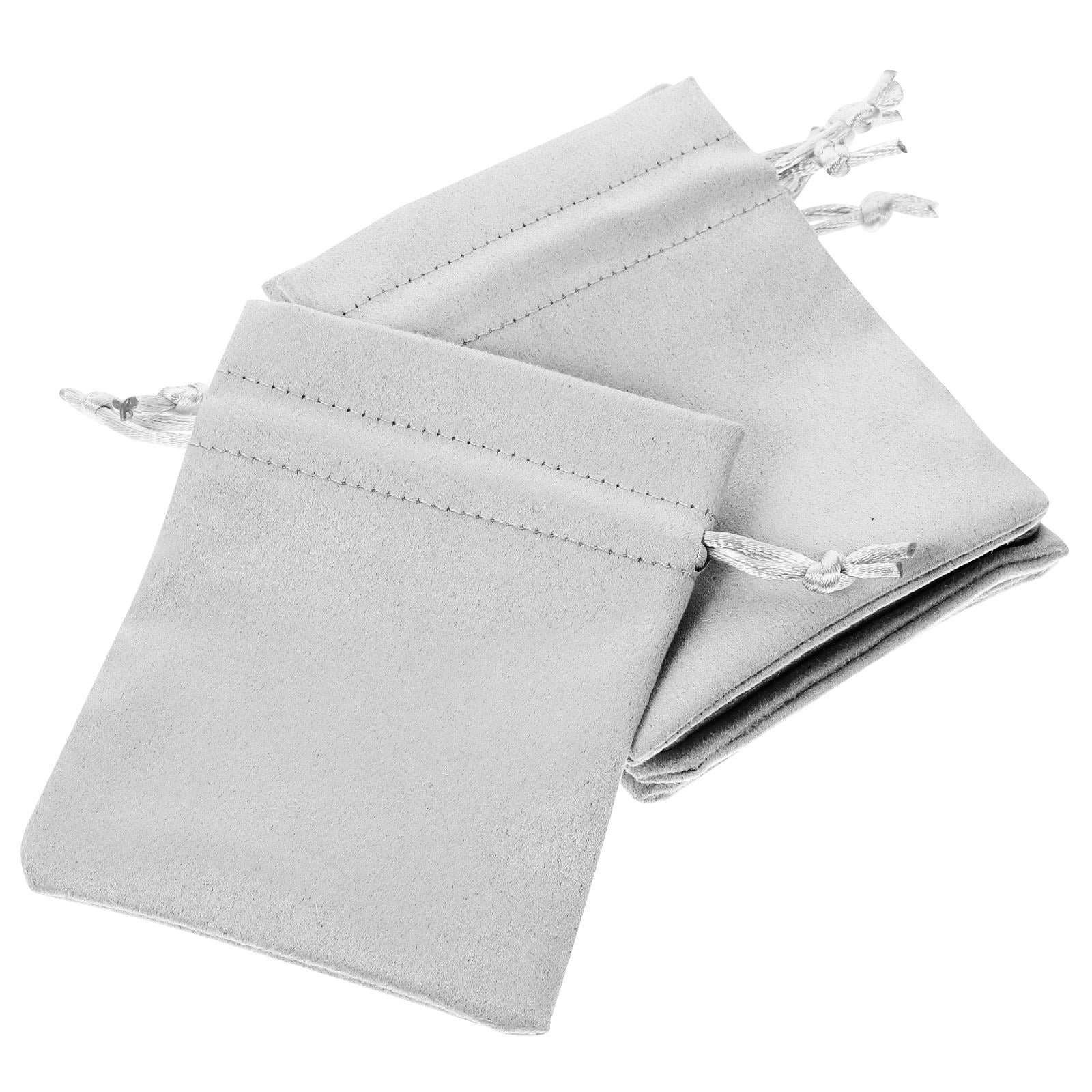 TABLZONE 6Pcs Drawstring Bags Small Pink Flannel Storage Treats Special ...