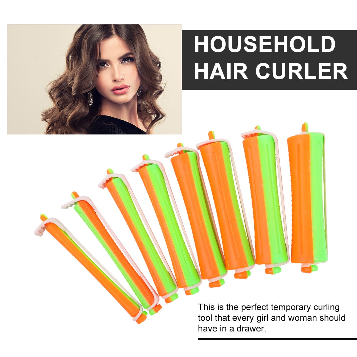 TABLZONE 80Pcs Round Hair Styling Appliances Hair Roller for Salon Use ...