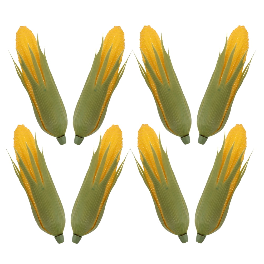 TABLZONE Set of 8 Realistic Multicolor Plastic Corn Props for Display ...