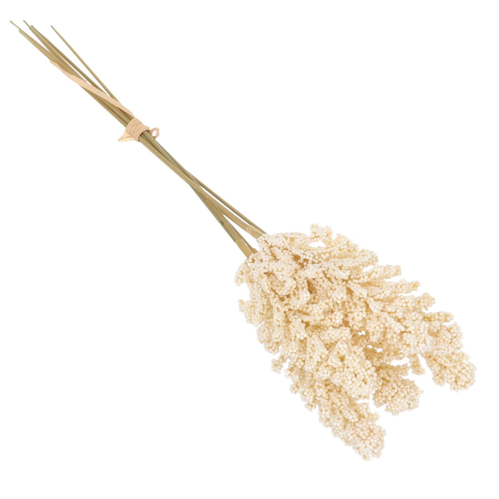 TABLZONE White Dried Wheat Stalks for Decoration Realistic Artificial ...