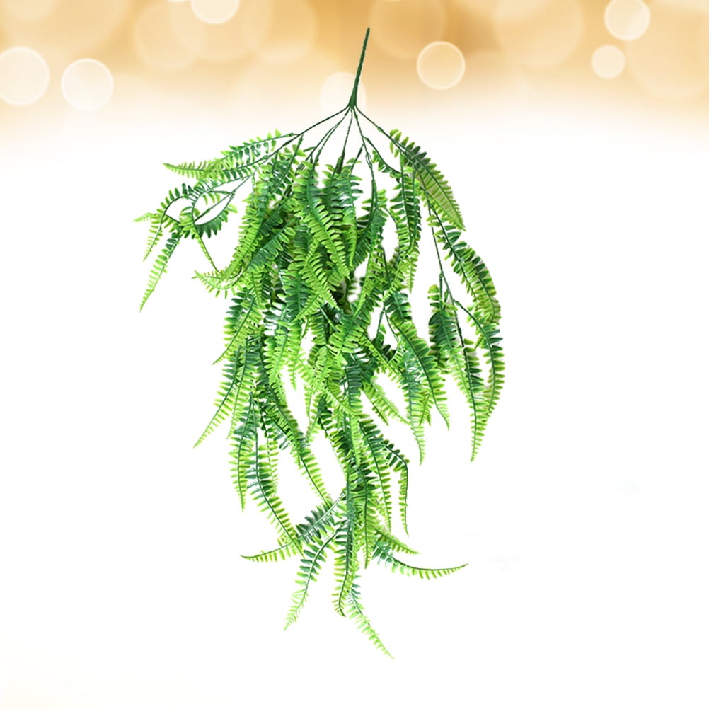 TABLZONE Artificial Grass Garland Greenery Decor Lifelike Plastic Plant for Home Wedding ...