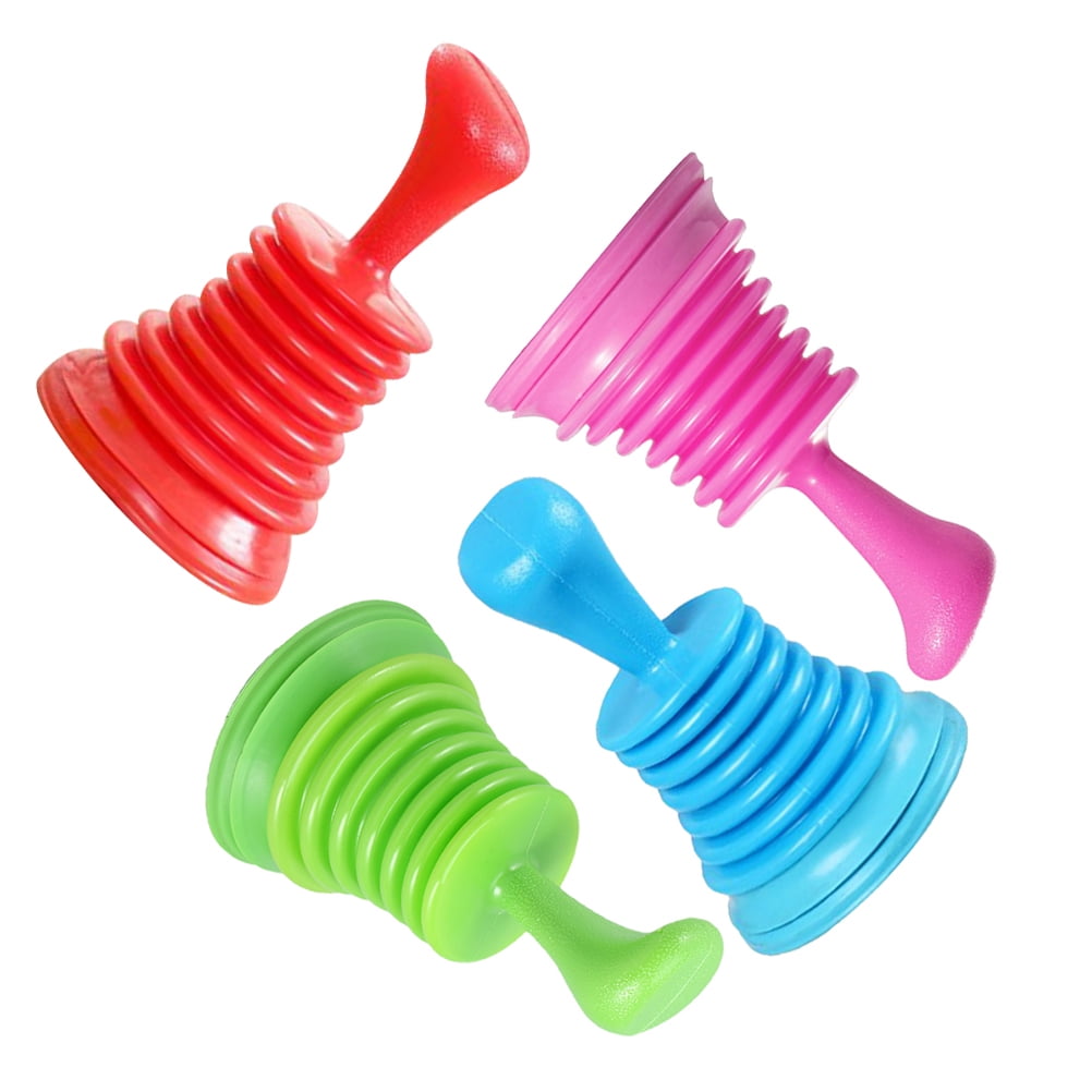TABLZONE Assorted Color PVC Plunger for Kitchen and Bathroom Cleaning ...