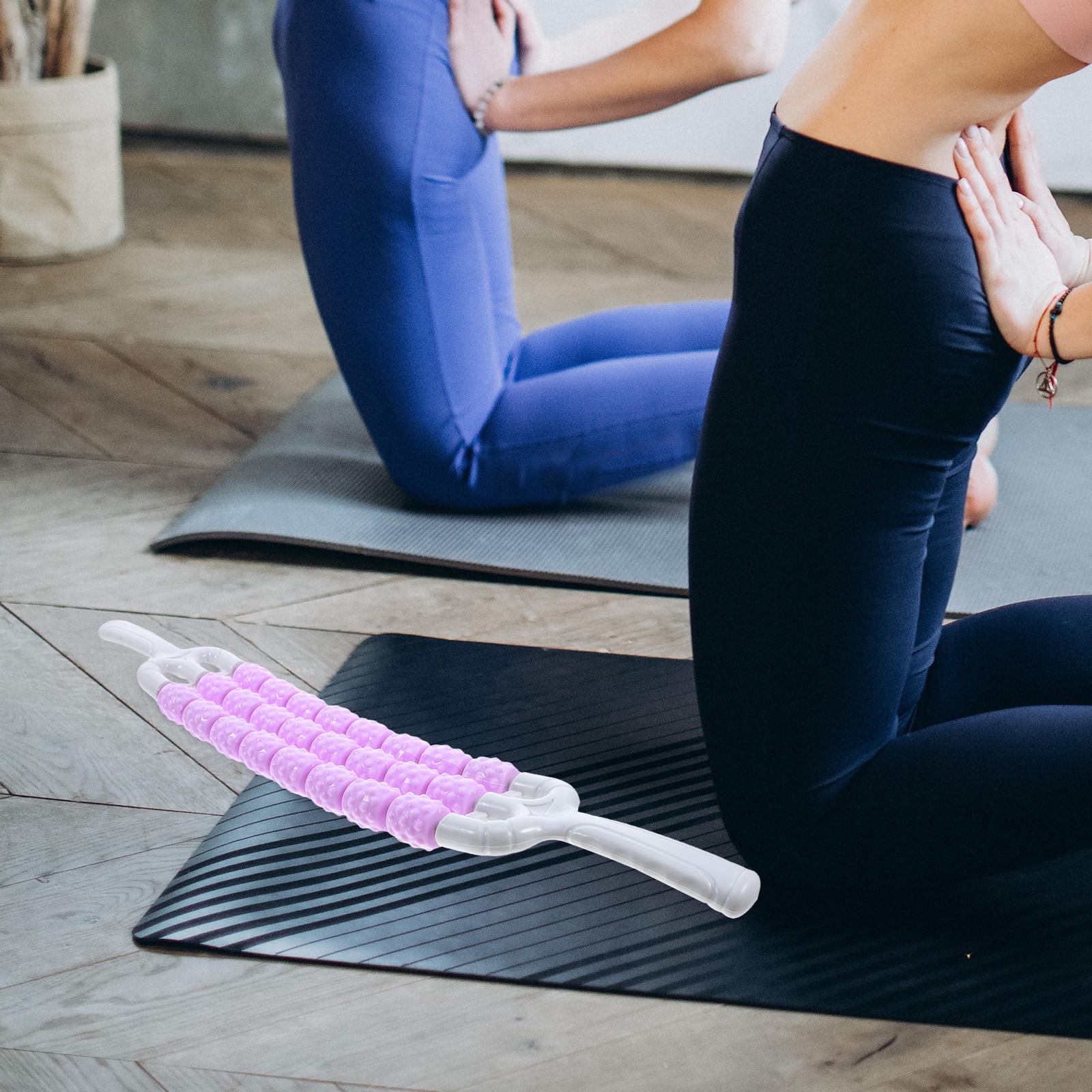 TABLZONE Massage Roller Back Pain Massager Violet 1Pack - Walmart.com