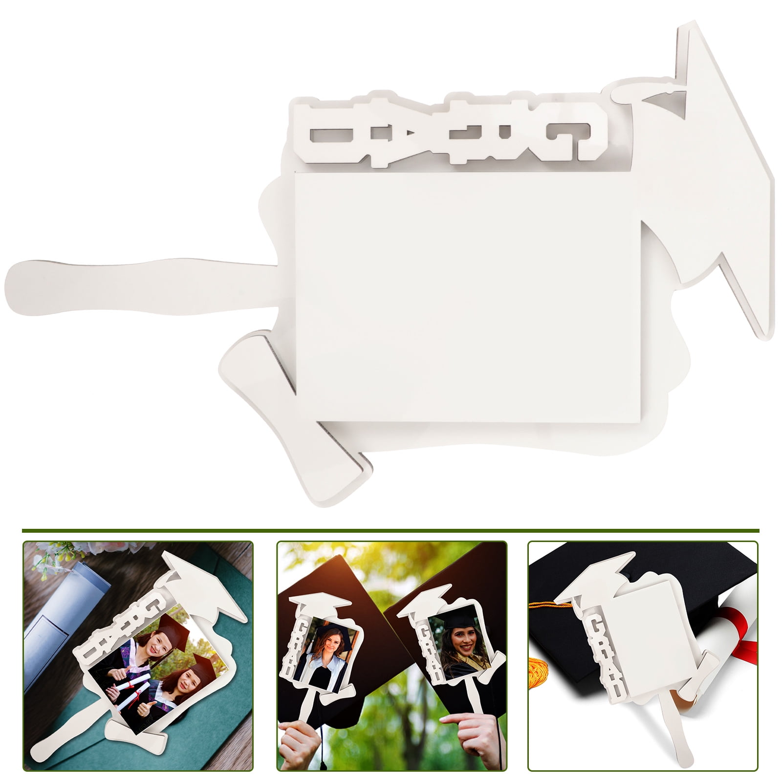 TABLZONE Beige MDF Graduation Sublimation Blank Photo Frame for ...