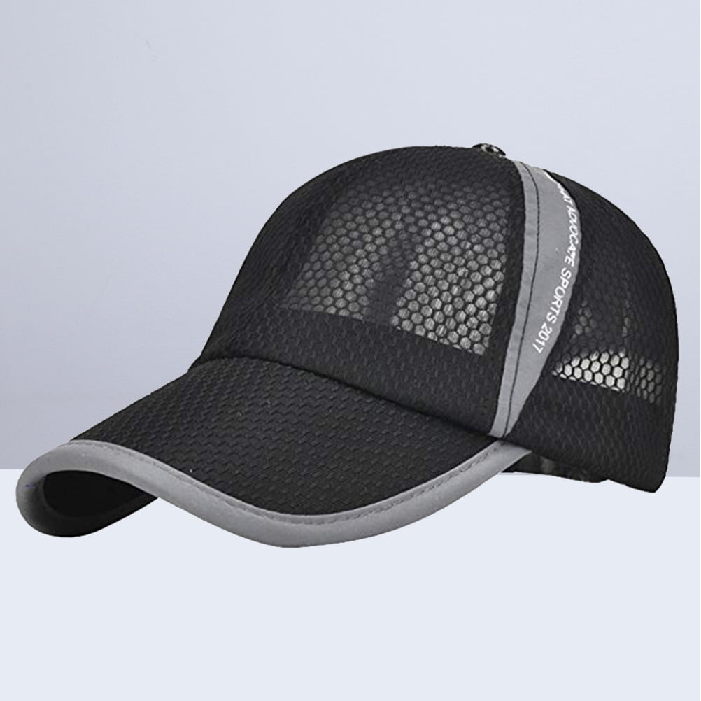 TABLZONE Outdoor Sports Baseball Caps Hat Black 1 Piece - Walmart.com