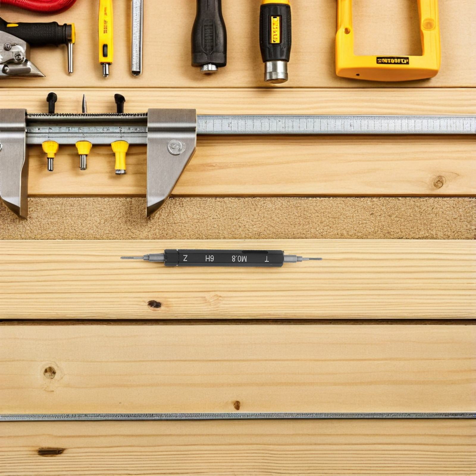 TABLZONE Durable Steel Thread Checker for Precise Screw and Bolt Thread ...